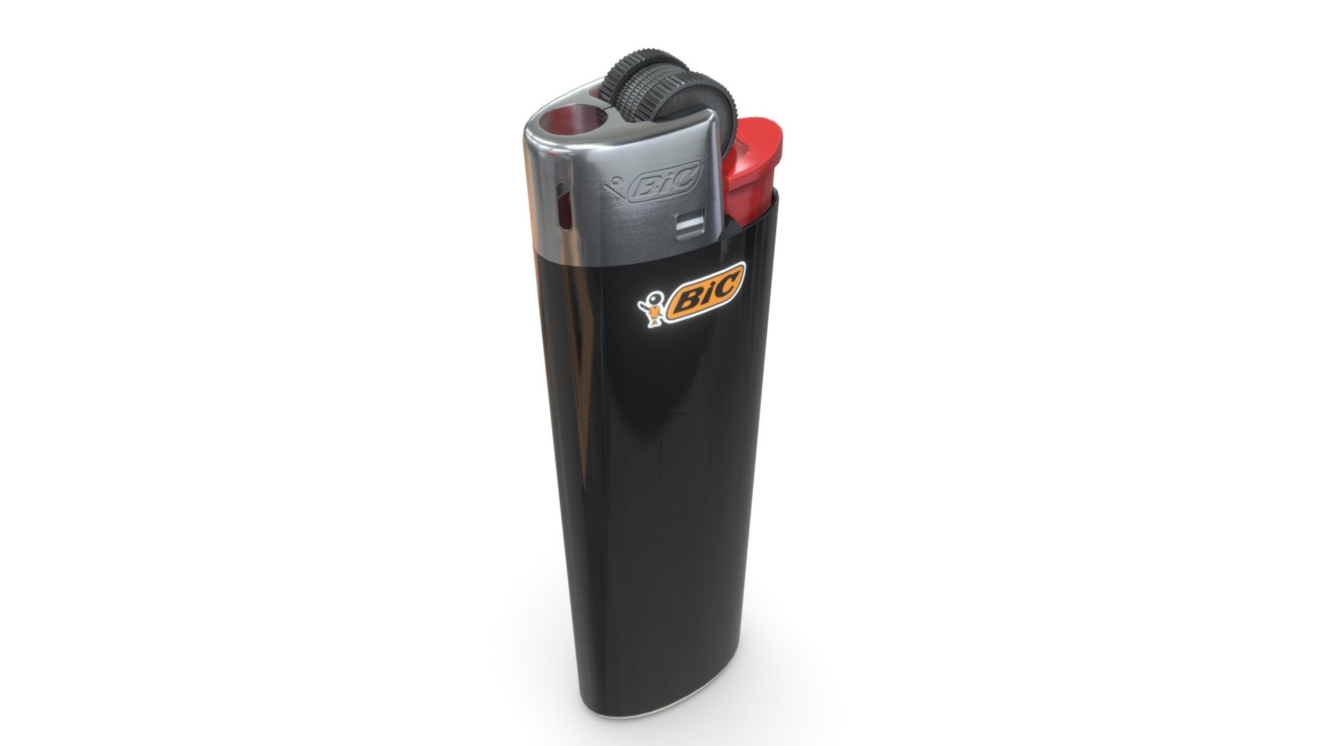 Lighter BIC - Download Free 3D model by ALEKSLUMENE (@LUMENE) [3e61446 ...