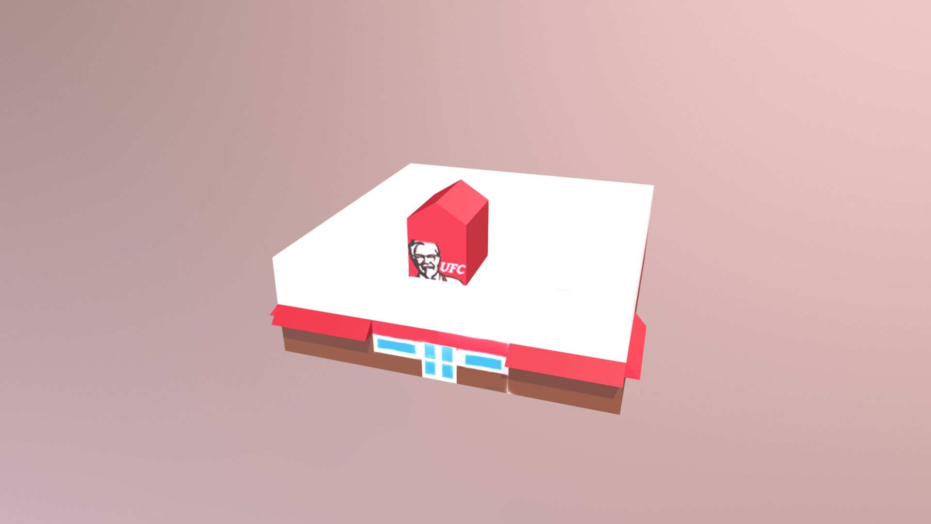 UFC Building - 3D model by Taror_UwU [3e61a94] - Sketchfab