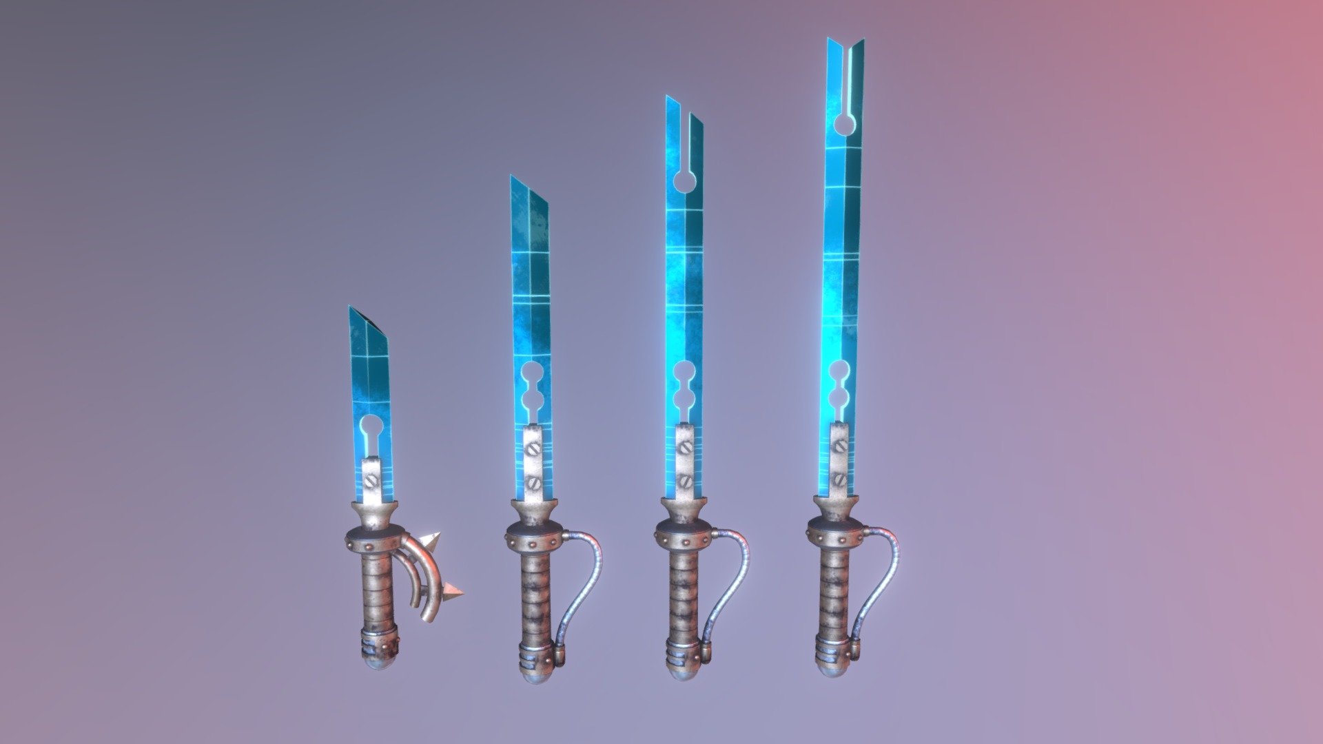 Transonic blades - Download Free 3D model by Daniel K. (@danielkey ...