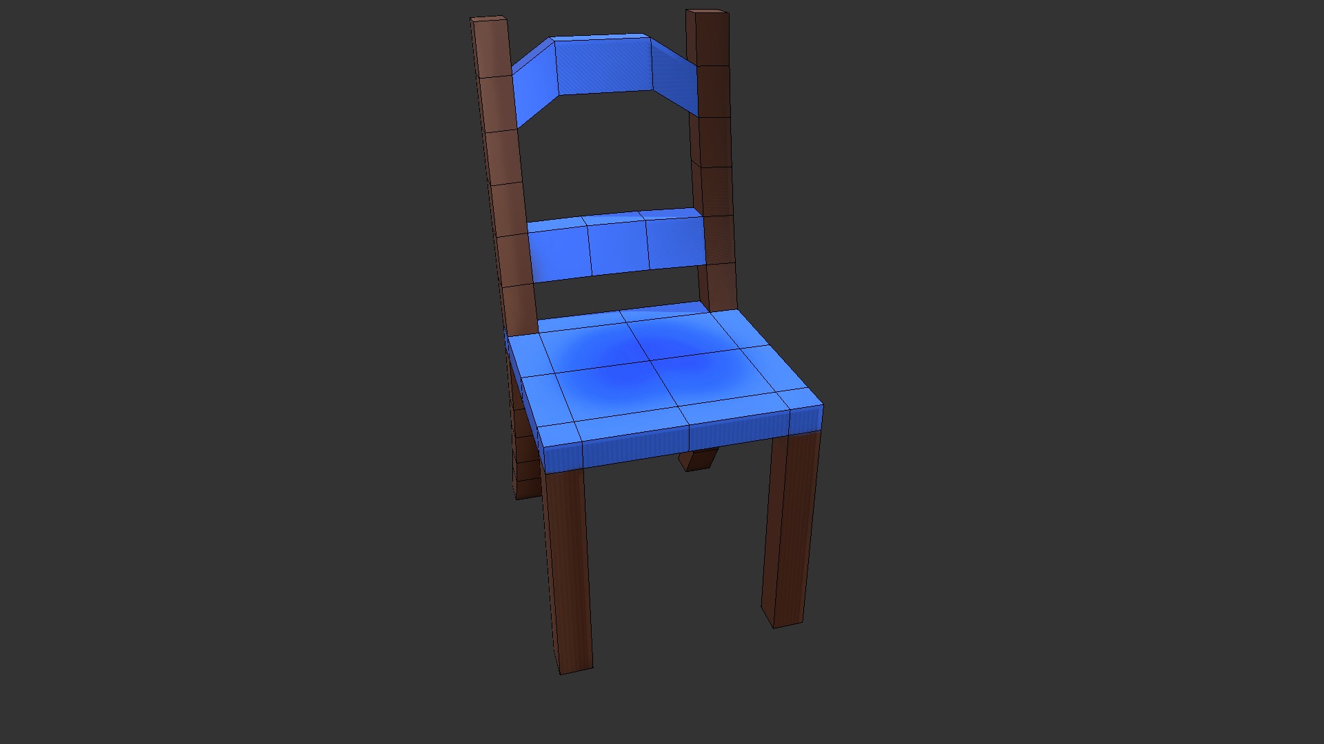 Chair with texture - 3D model by ChuckyFinster [3e64b95] - Sketchfab