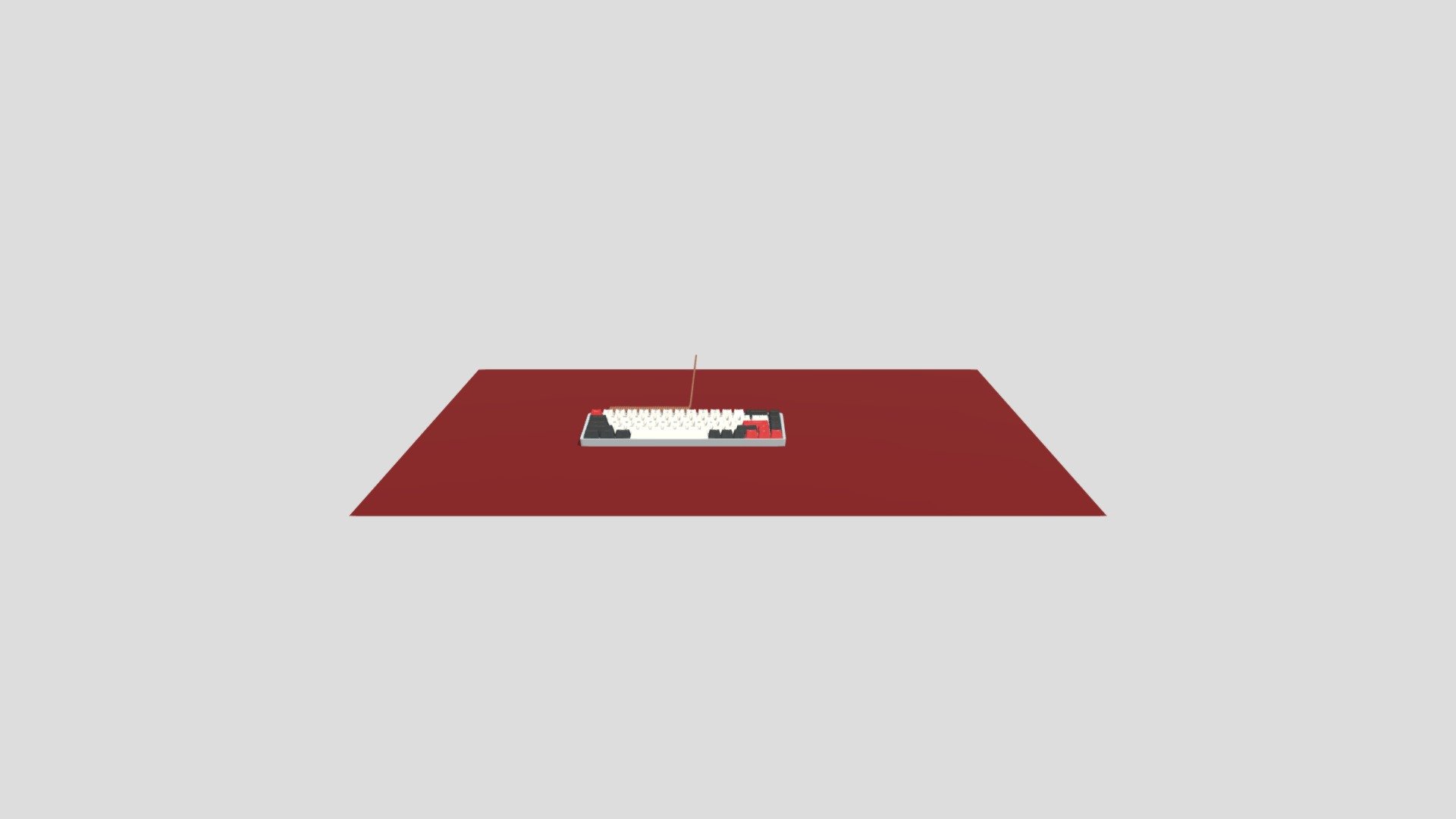 Mechanical keyboard - Download Free 3D model by DewanArt [3e64e1a ...