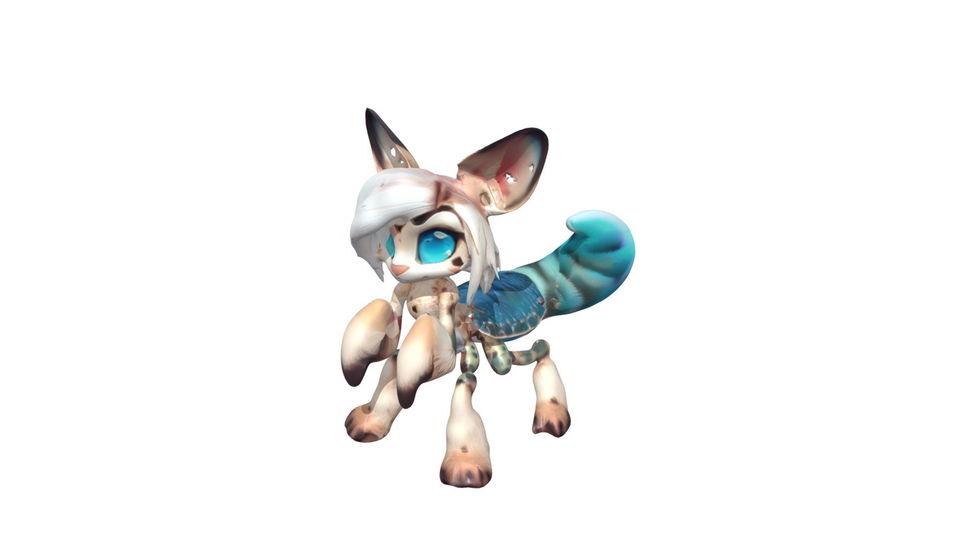 Anthropomorphic fantasy creature - 3D model by Philosophybadash ...
