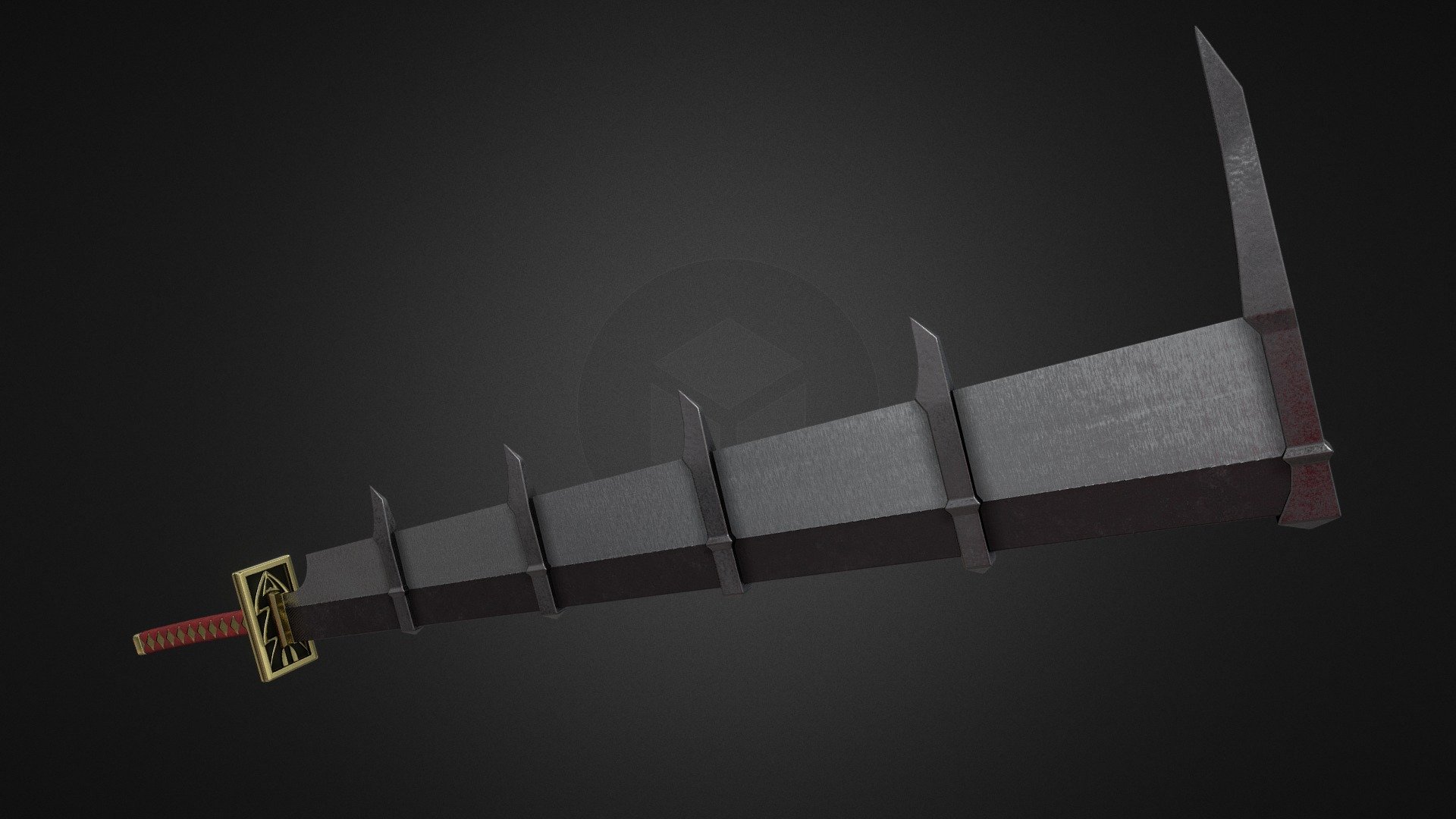 Fanart Zanpakuto Zabimaru | Bleach - 3D model by ViedraRo [3e669ab ...