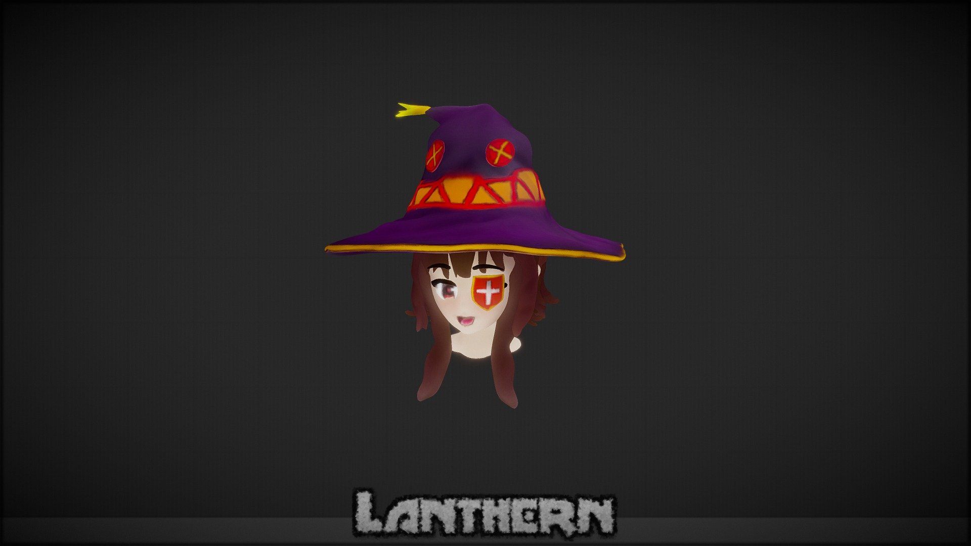 Megumin cute handpainted - Buy Royalty Free 3D model by LanthernDev ...