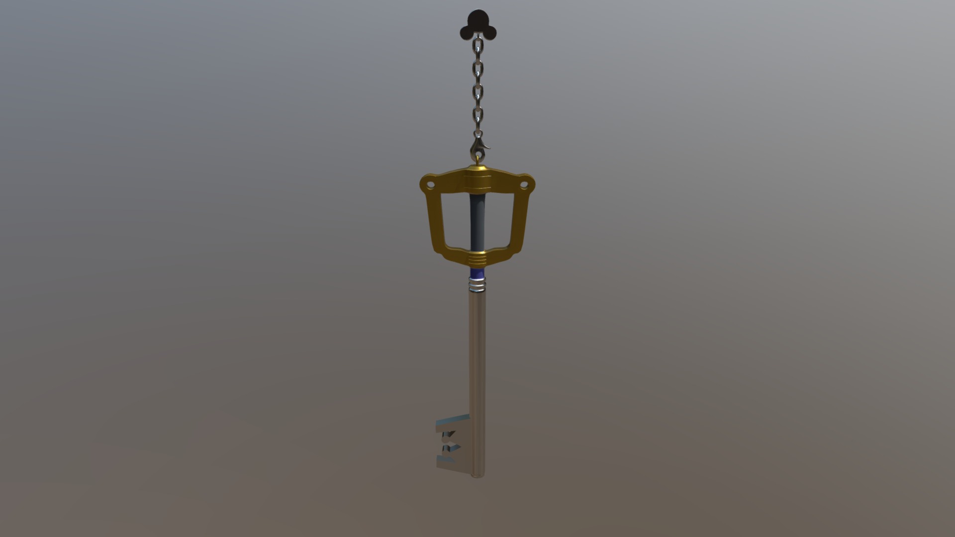 Kingdom Key Keyblade - 3D model by drochroma [3e67c69] - Sketchfab