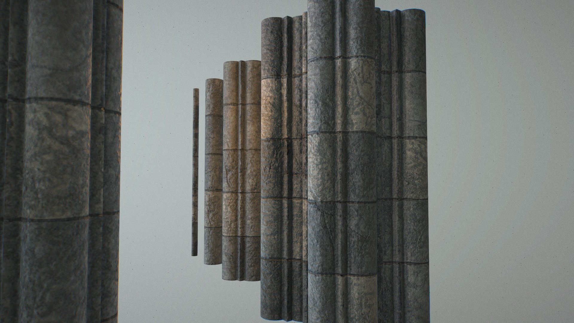 Free Modular pillar base kit - Download Free 3D model by kjetil myhren ...