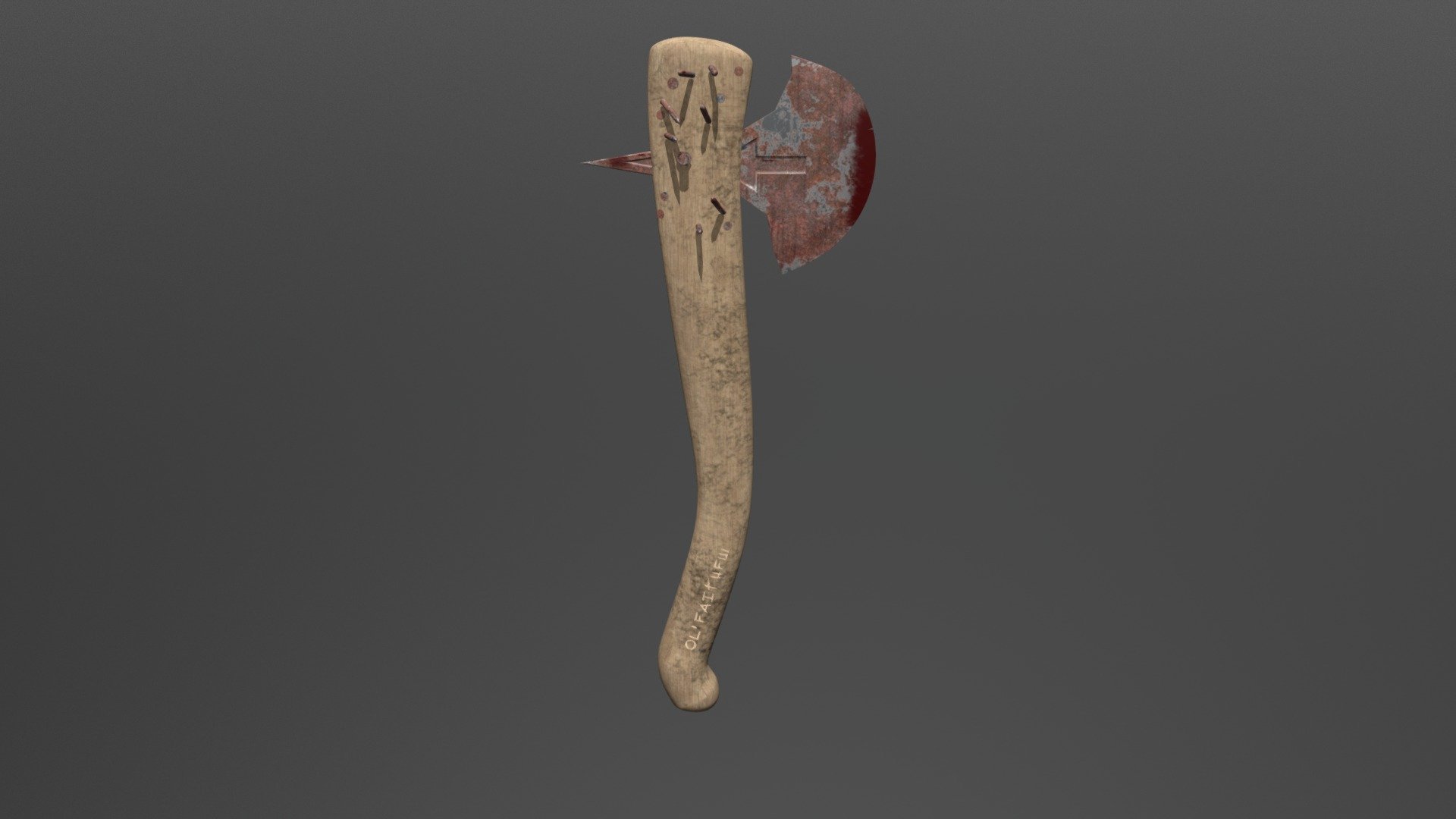 Axe New Textures - 3D model by Mattchano [3e6c398] - Sketchfab