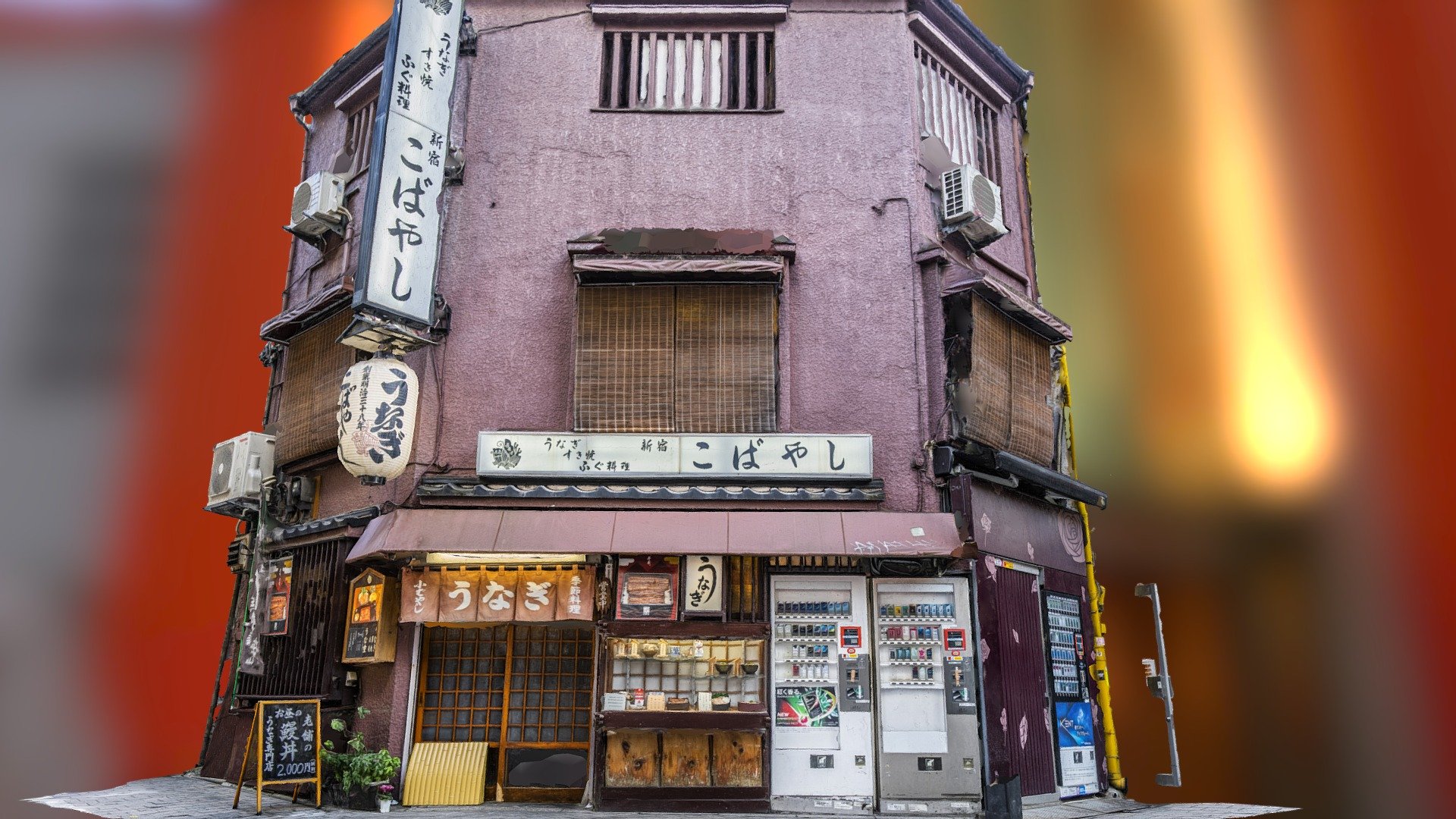 Japanese restaurant building 1M scan - Buy Royalty Free 3D model by ...