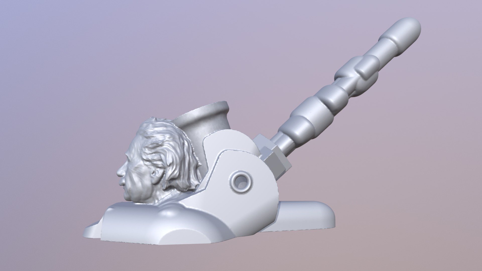 Einstein Pipe - 3D model by Hursto Presto Studios (@hurstopresto ...
