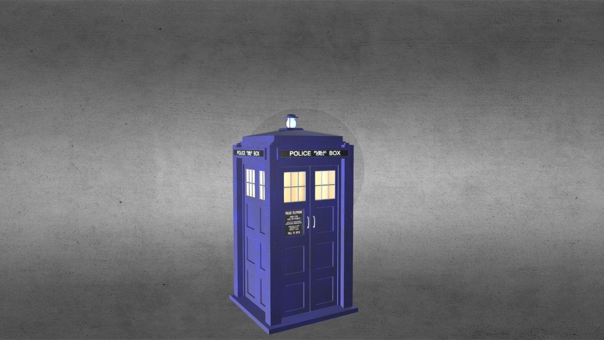15th doctor TARDIS - 3D model by Arbee23k [3e6cc8c] - Sketchfab