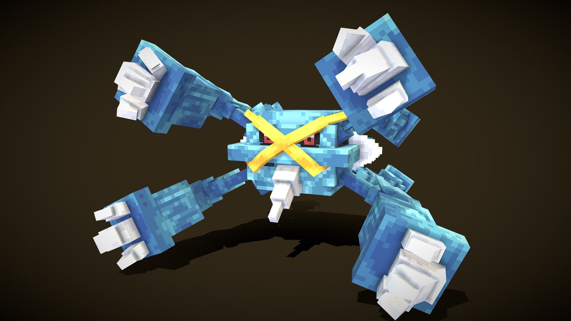 Mega Metagross – Cobblemon Style (Unofficial) - 3D model by AGA_0 ...