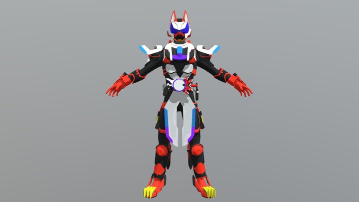 Kamen_rider 3D models - Sketchfab