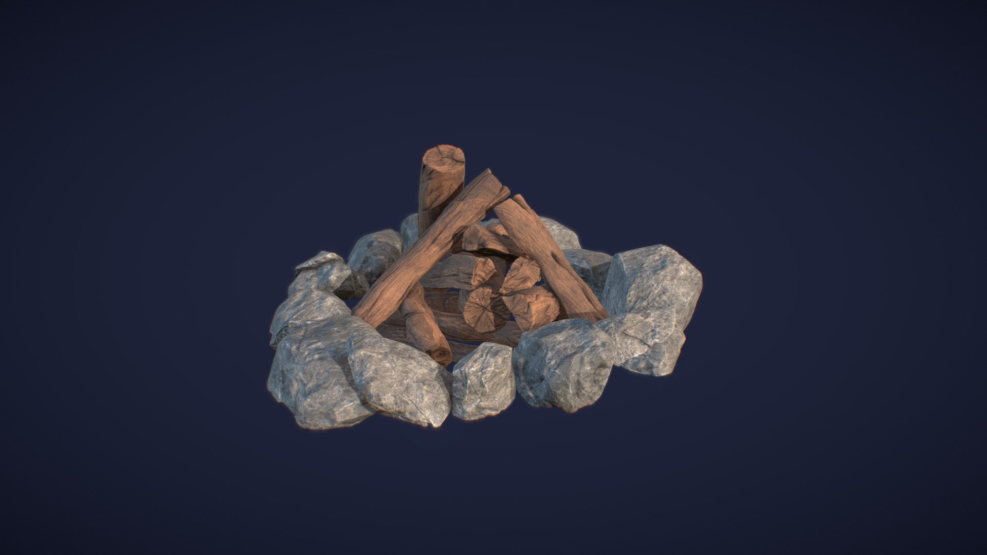 DS - Campfire - 3D model by evakri [3e6f09f] - Sketchfab
