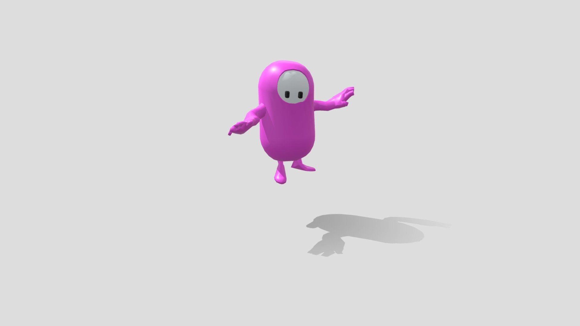 Falling Fall Guys 3D Animation - 3D model by Lyn22 [3e6f0f6] - Sketchfab