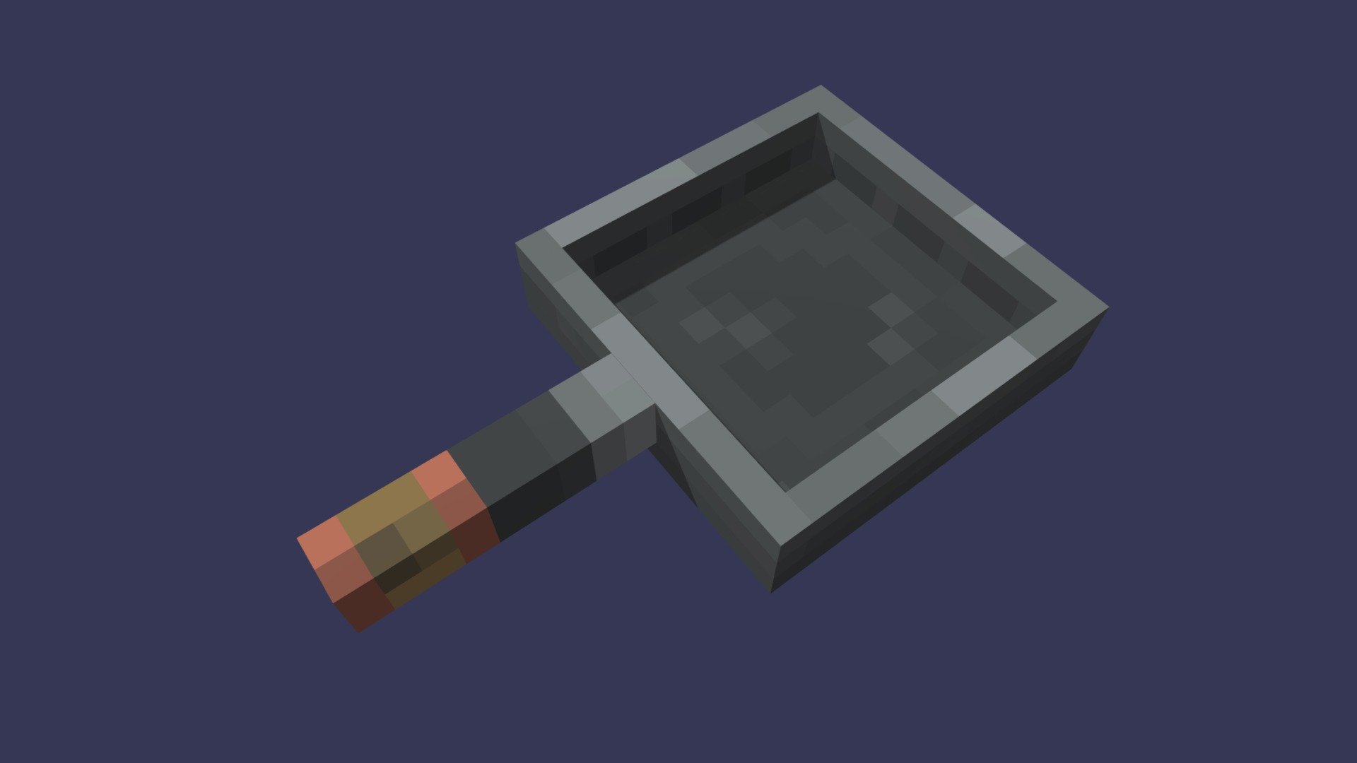 Frying Pan (Minecraft Item) - 3D model by Bdog (@barkangel) [3e6f47a ...