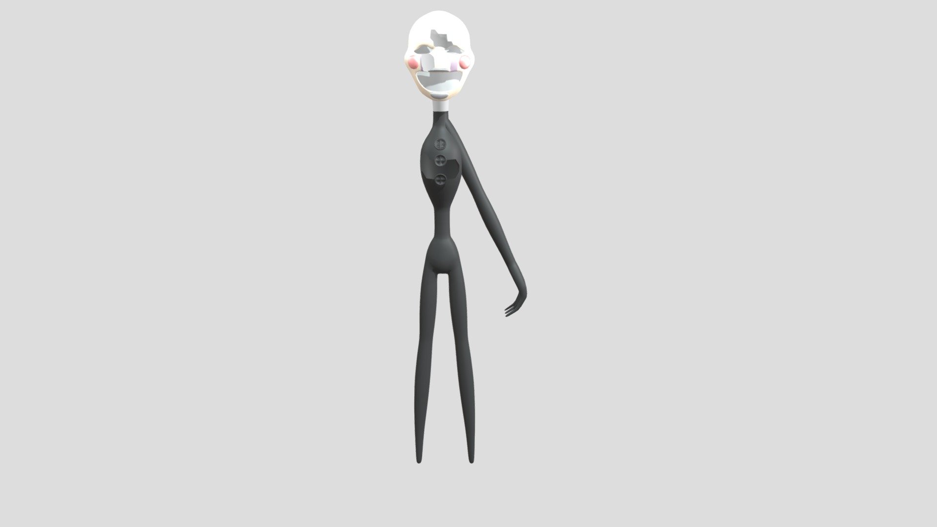 Withered The Puppet - Download Free 3D model by 🍕 | Swizzie's | 🍕 ...