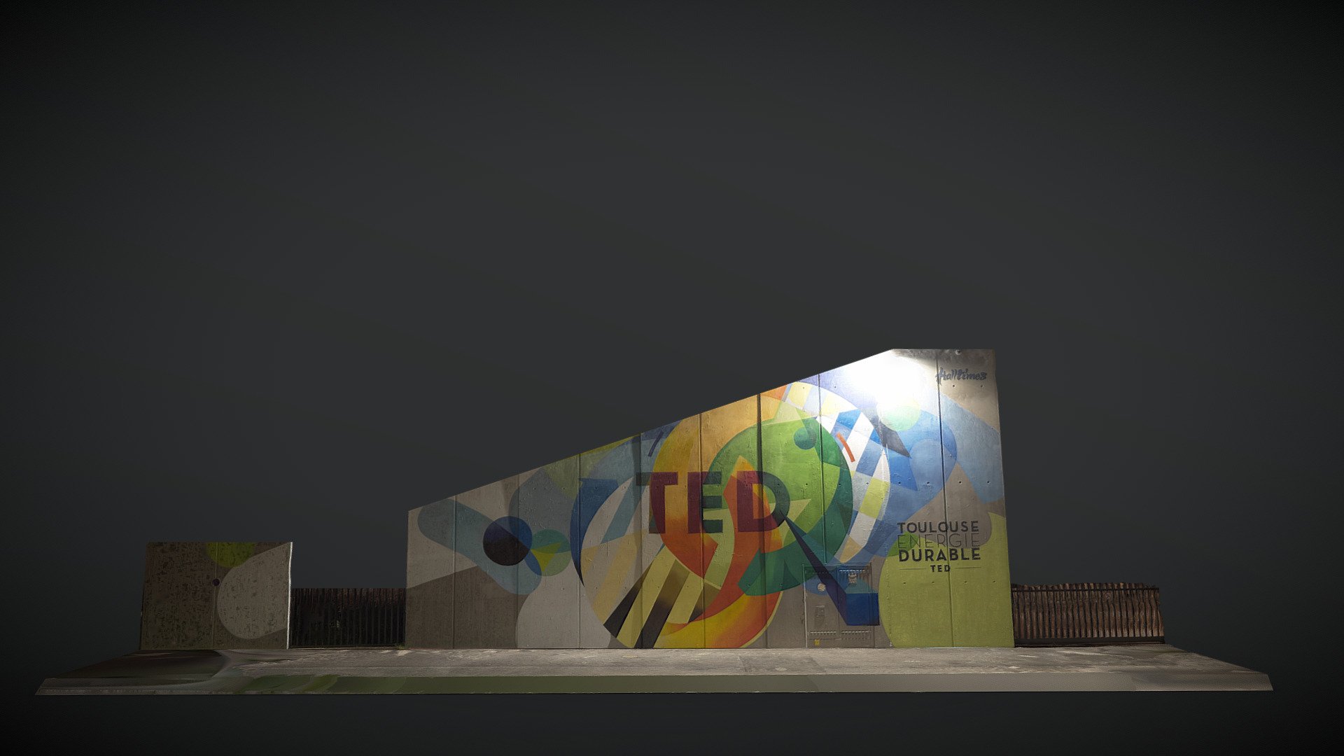 TED factory - 3D model by maxxUAV [3e714bd] - Sketchfab