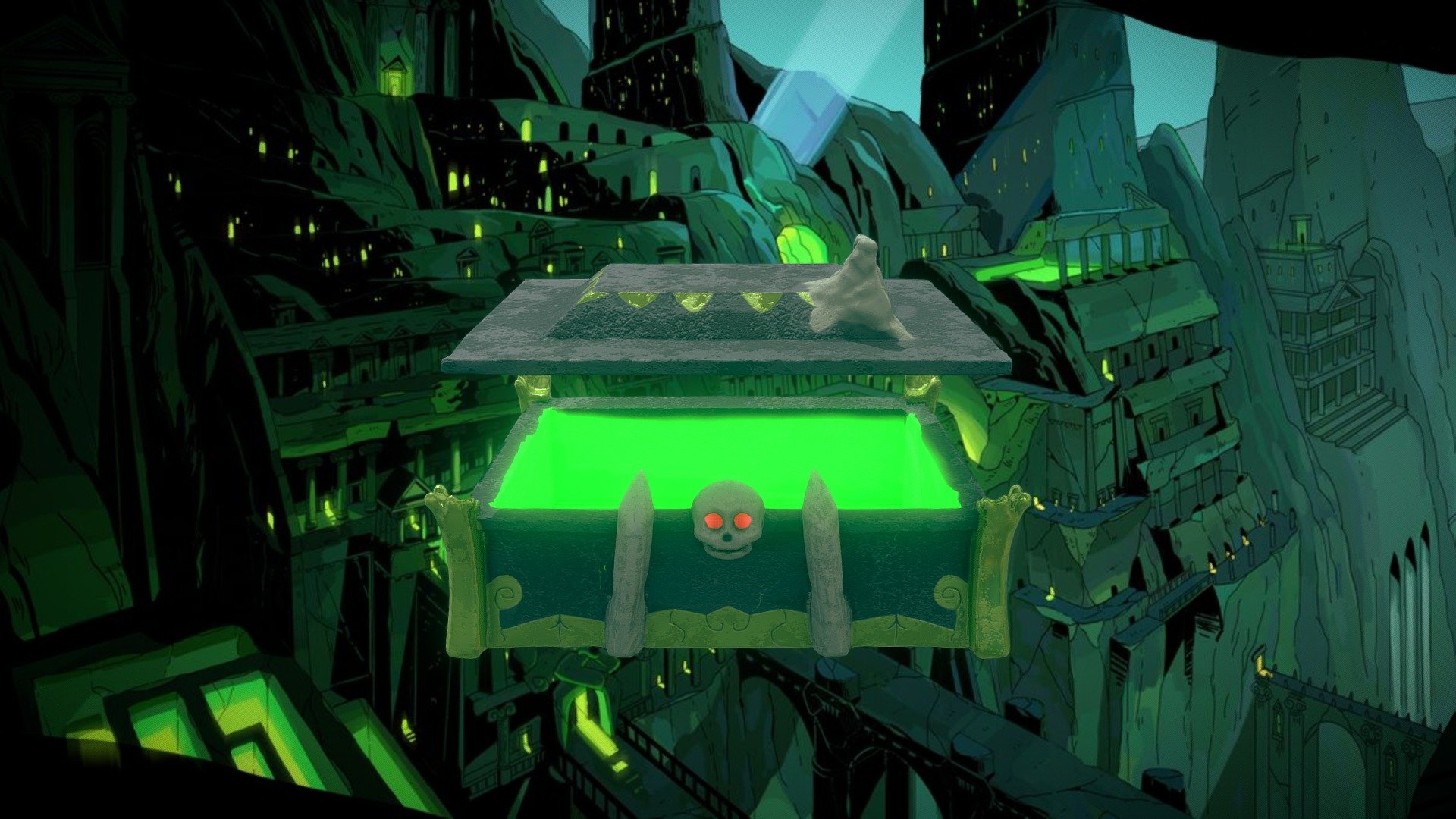 Hades Lootbox - 3D model by jsherman (@jsherman) [3e7154d] - Sketchfab