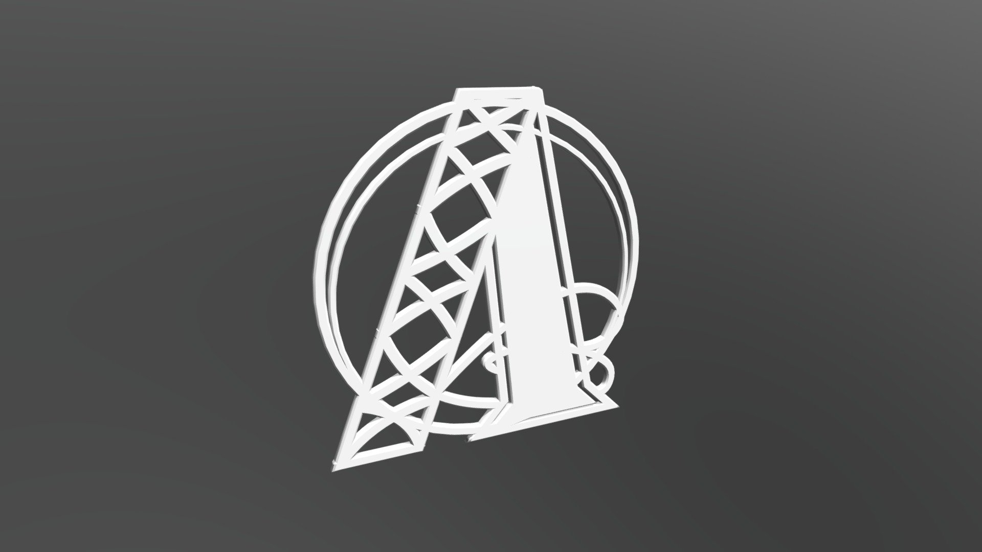 Personal Monogram - 3D model by smithb6 [3e7245e] - Sketchfab