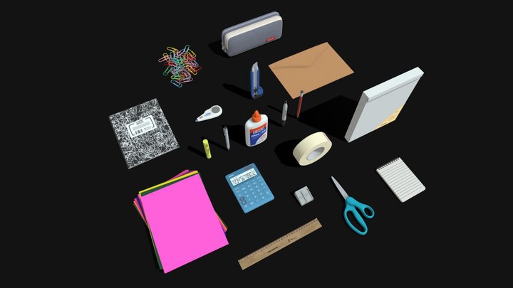 Letter 3D models - Sketchfab