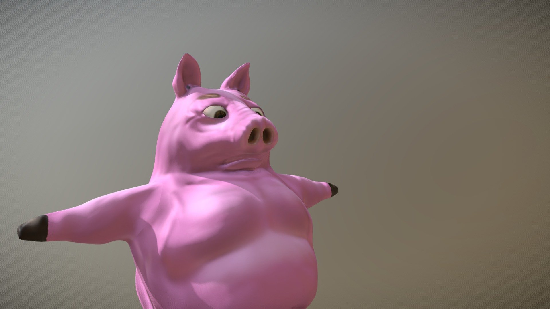 Свинья // Pig - Download Free 3D model by SANIC_SANYA [3e738a4] - Sketchfab