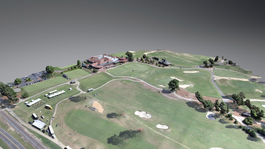 Golf Course Club House - 3D model by WithersRavenel [3e74664] - Sketchfab