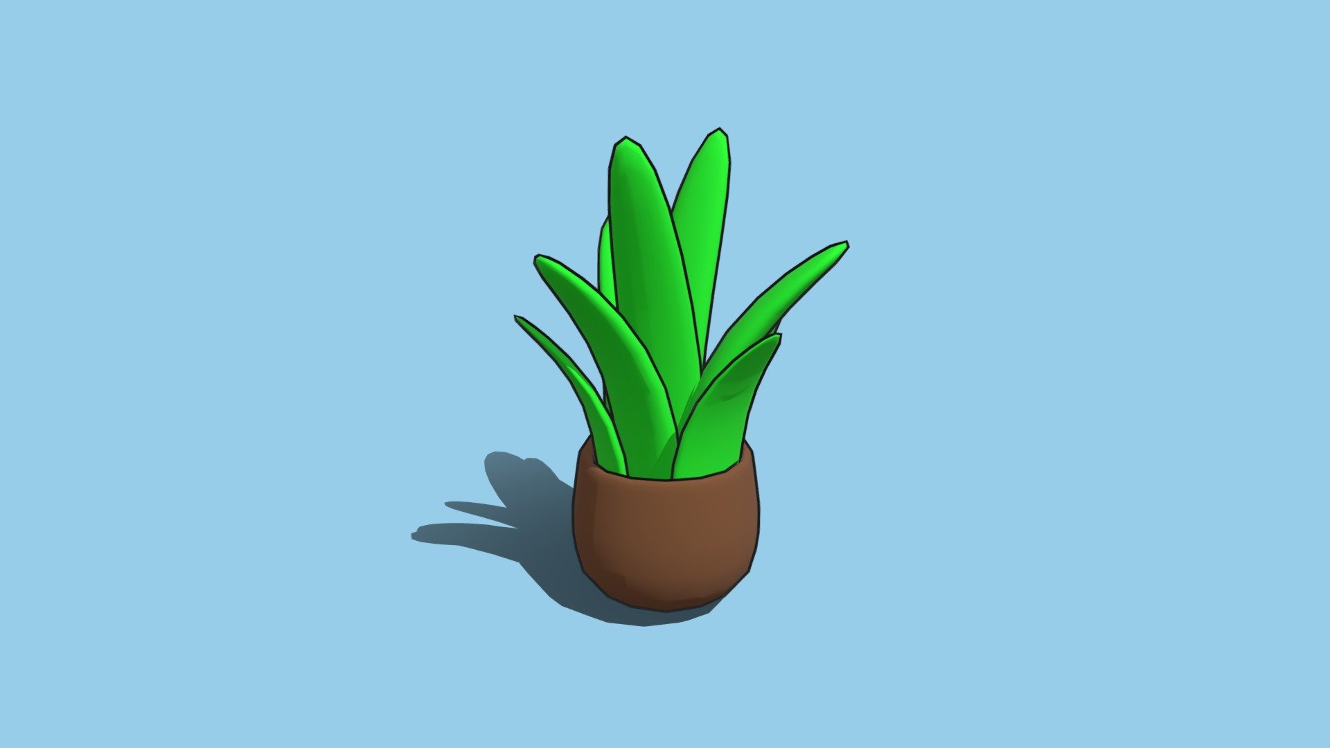 Plant Outline - Download Free 3D model by Yorus01 [3e7501c] - Sketchfab