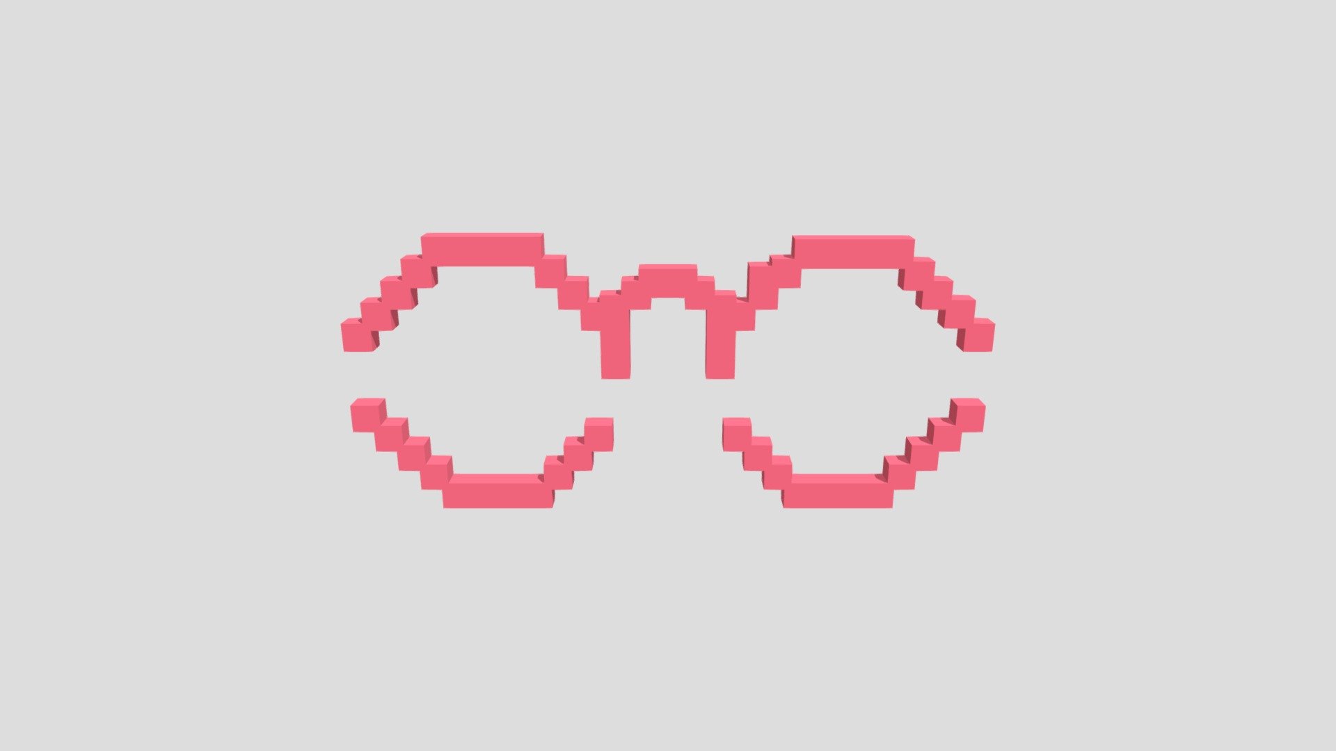 Minecraft Party Glasses - 3D model by es04420 [3e75339] - Sketchfab