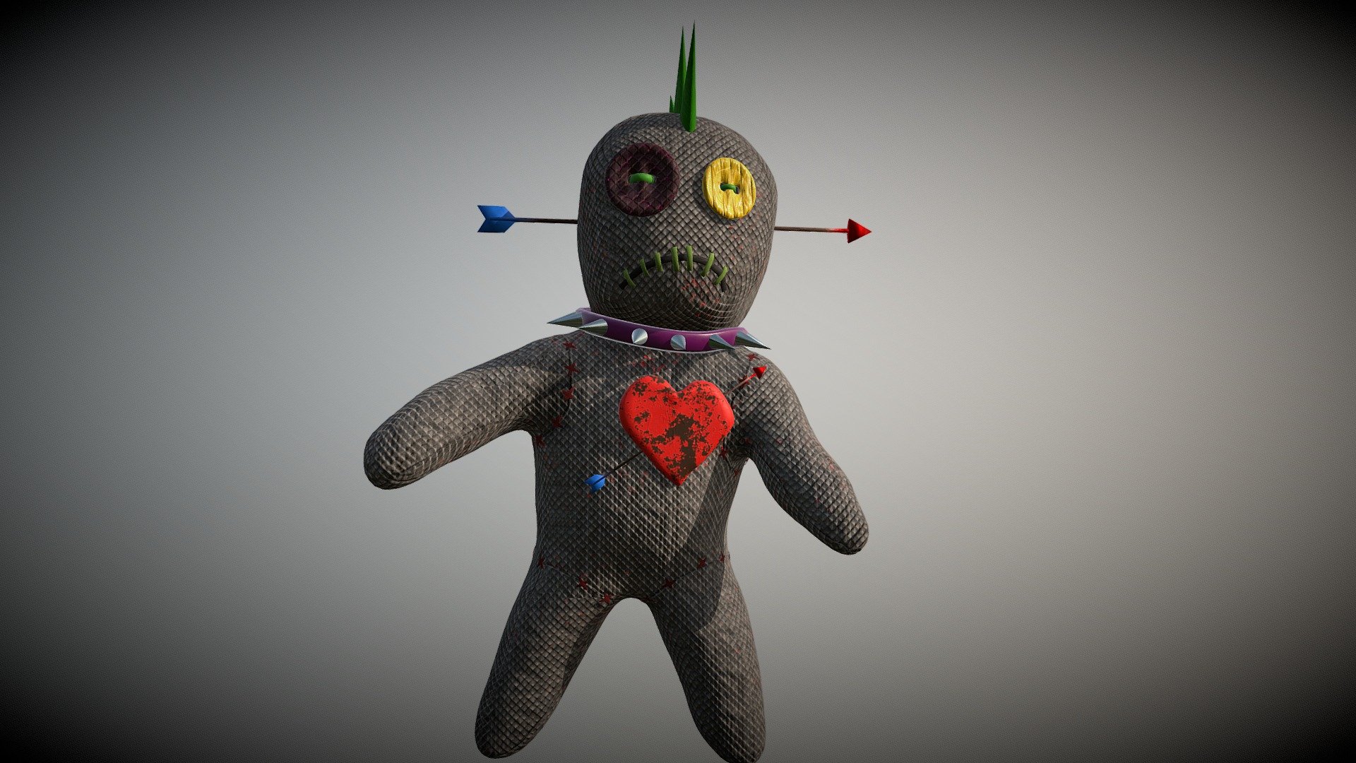 Muñeco Vudú - 3D model by Juan Miguel Guijarro Cantudo ...
