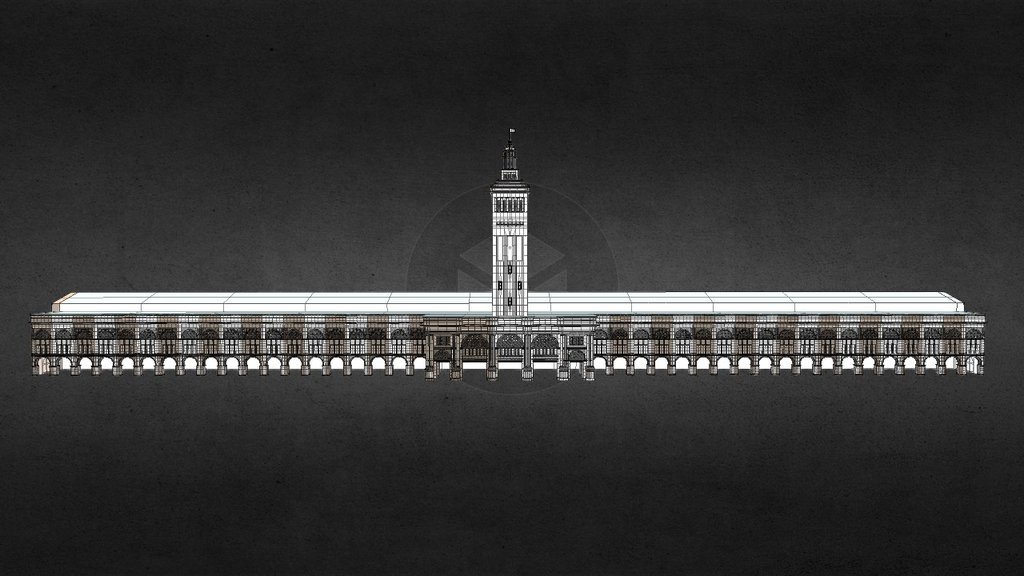 Ferry Building - 3D model by 3d_ismael [3e78a6f] - Sketchfab