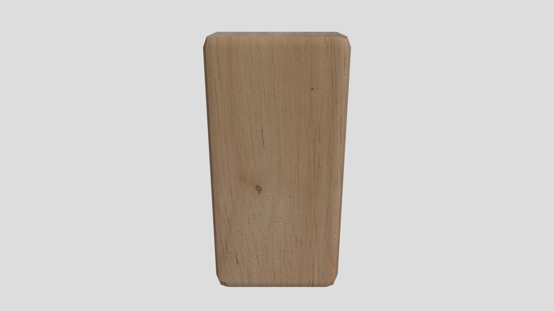 Wooden Block - 3D model by abushok [3e78f42] - Sketchfab