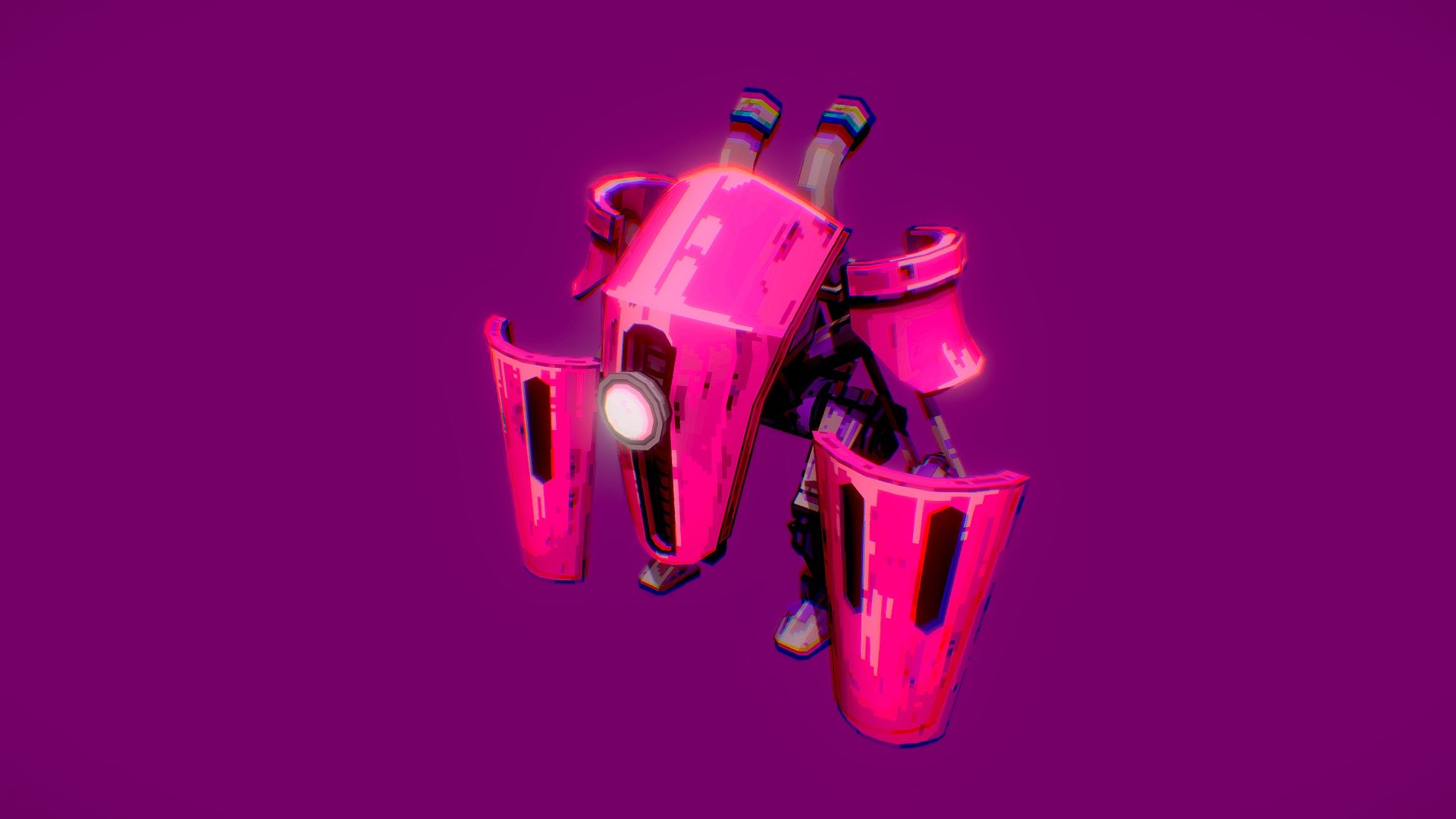 Big Robot - 3D model by AtskaHeart [3e79445] - Sketchfab