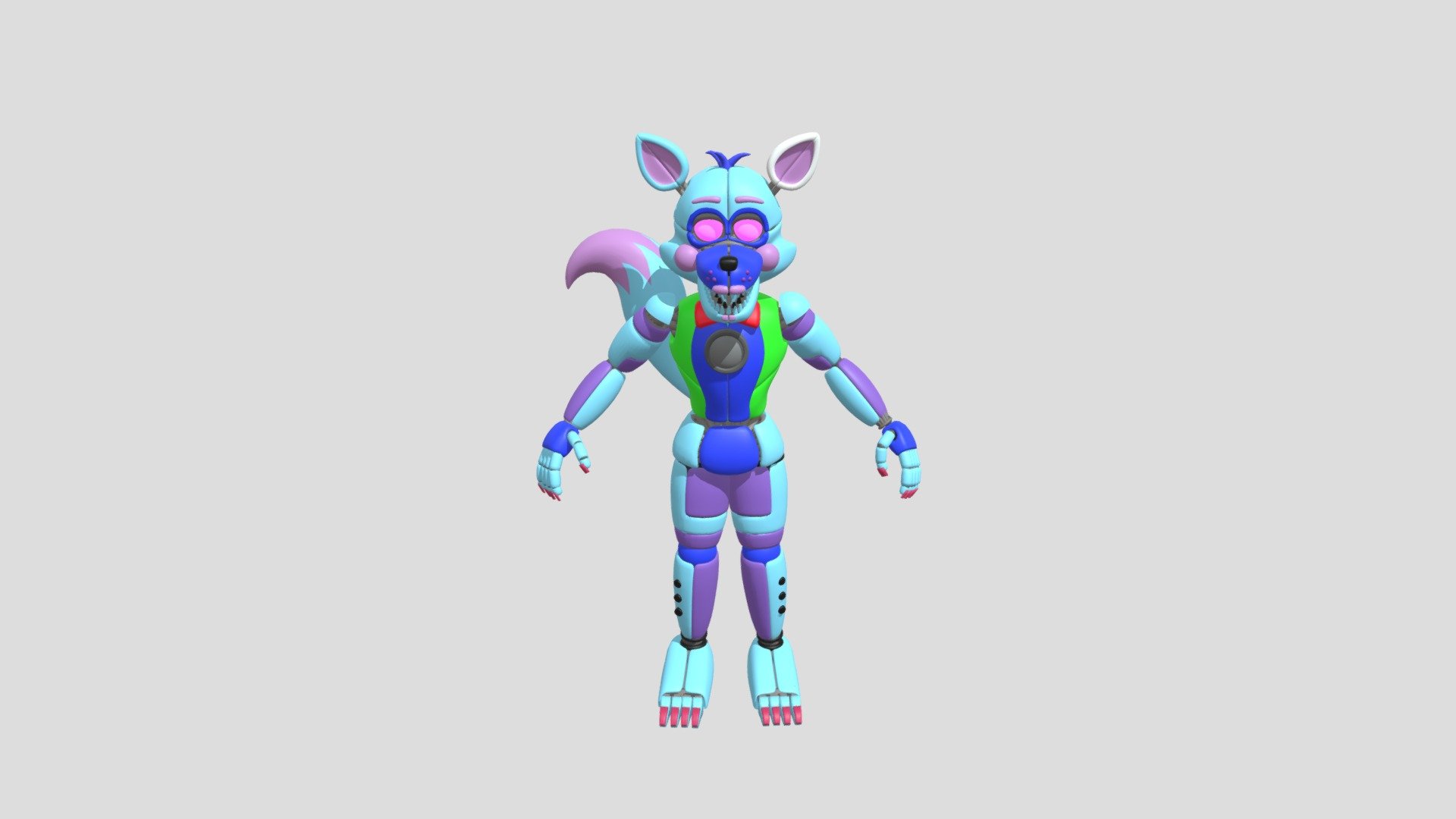 Funtimefoxy Oc - Download Free 3D model by sebyseb (@saskatoon ...