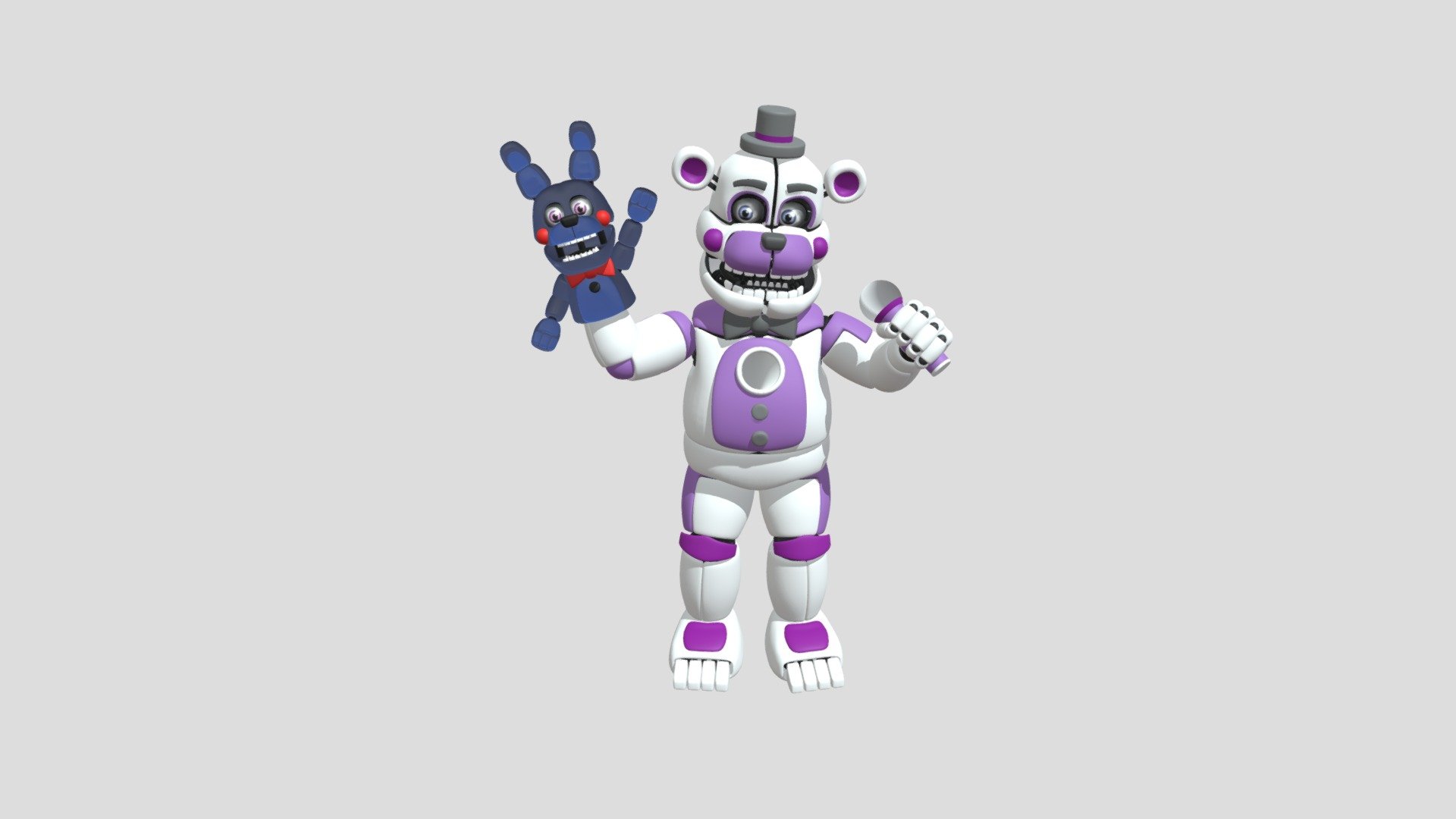Ft Freddy - Download Free 3D model by s.c animaciones (@s.c_animaciones ...