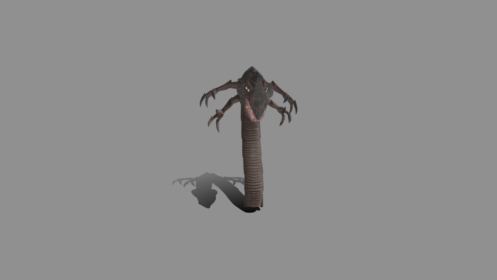 Lava Worm Idle Animation - 3D model by mike.mae [3e798e9] - Sketchfab