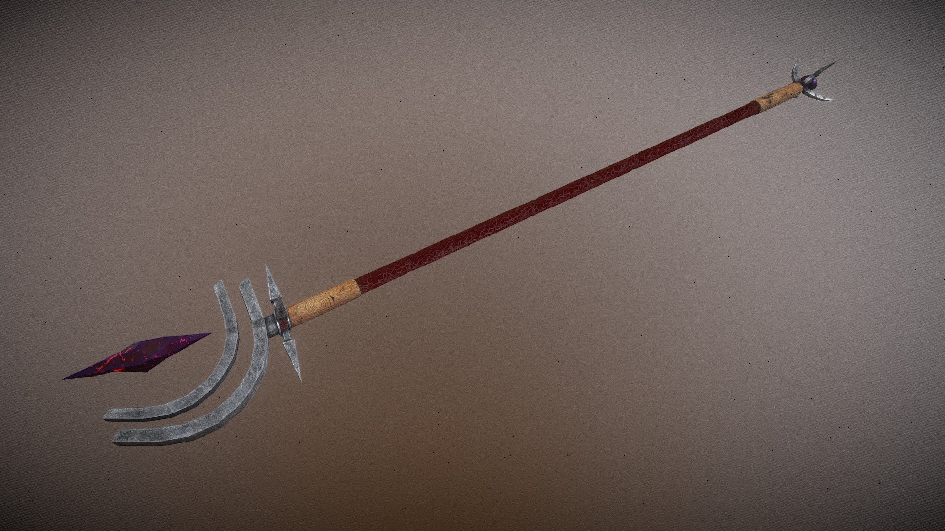 Magic Staff - Download Free 3D model by Helyeouka [3e7a47e] - Sketchfab