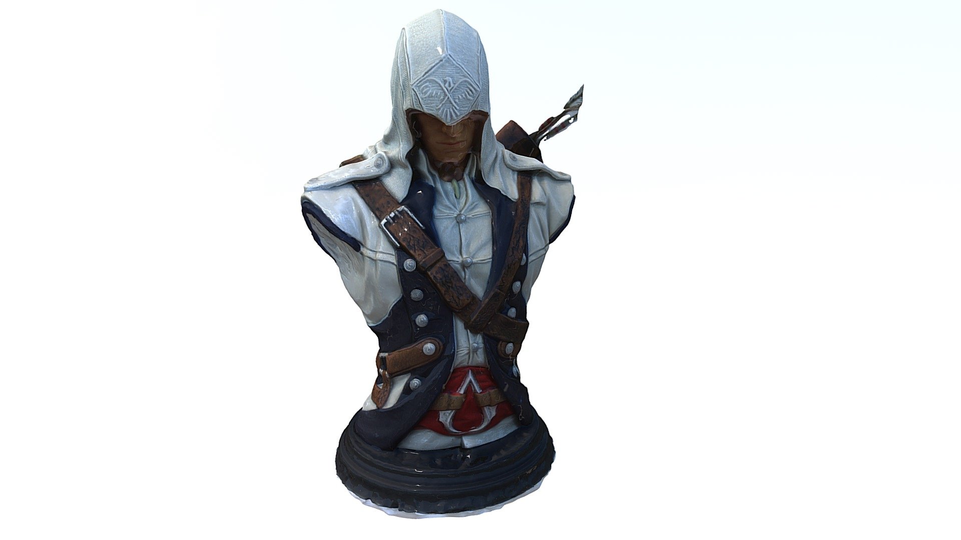 Connor Bust - 3D model by Raymundo Sanches (@rjasanches) [3e7ad91 ...