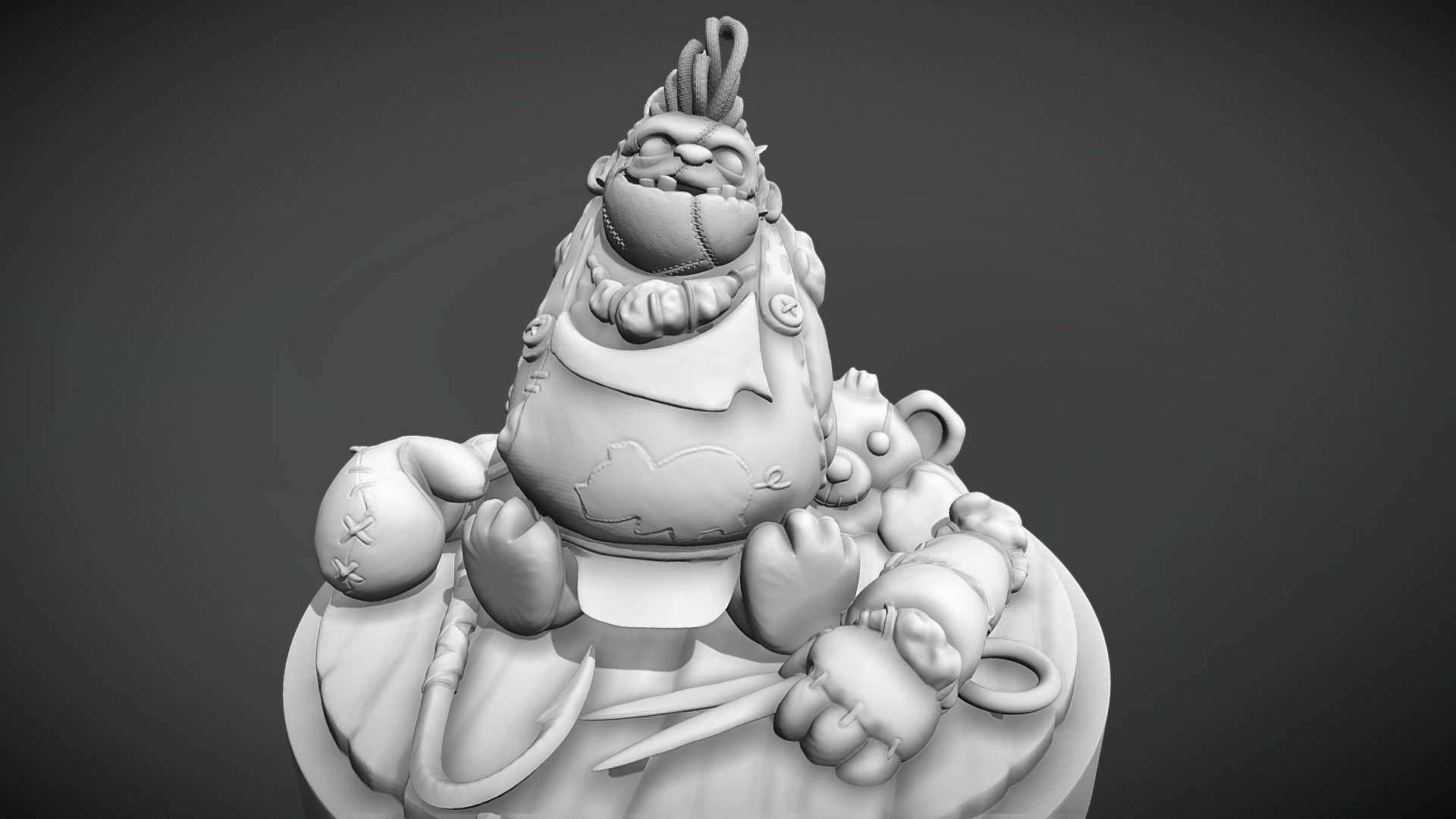 pudge persona style 2 - 3D model by Parsa Sepanlou (@80evil) [3e7b10f ...