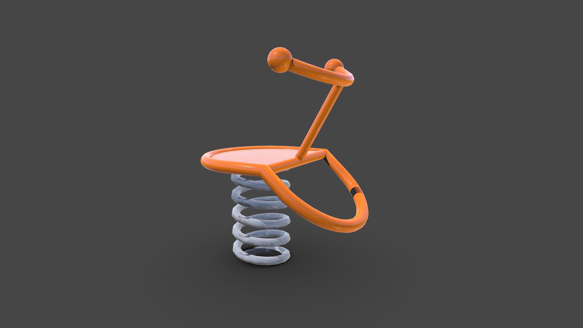 Spring Rocker - Download Free 3D model by zlevi [3e7b155] - Sketchfab