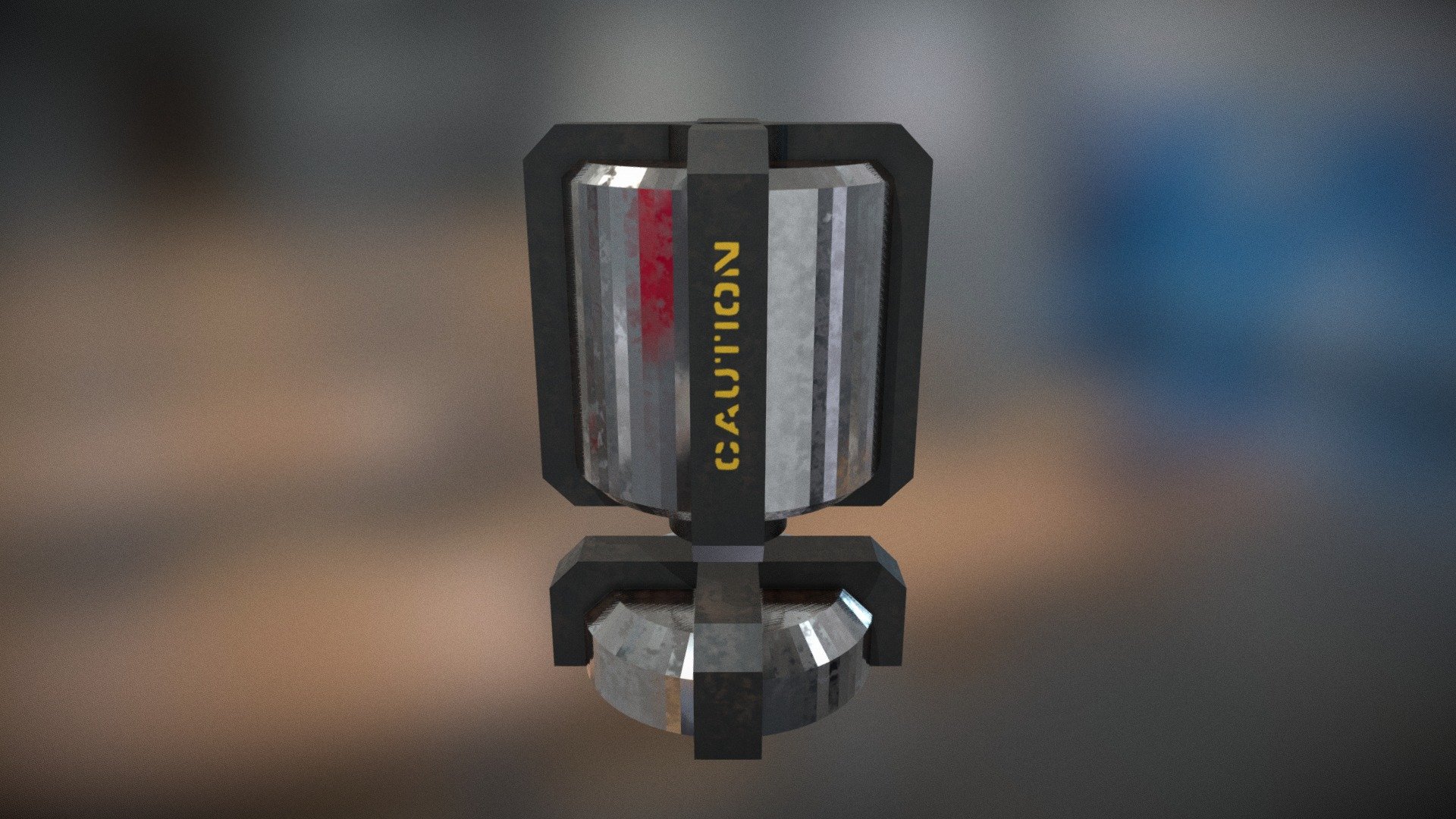 Spinning Industrial Equipment - Download Free 3D model by Alterae ...
