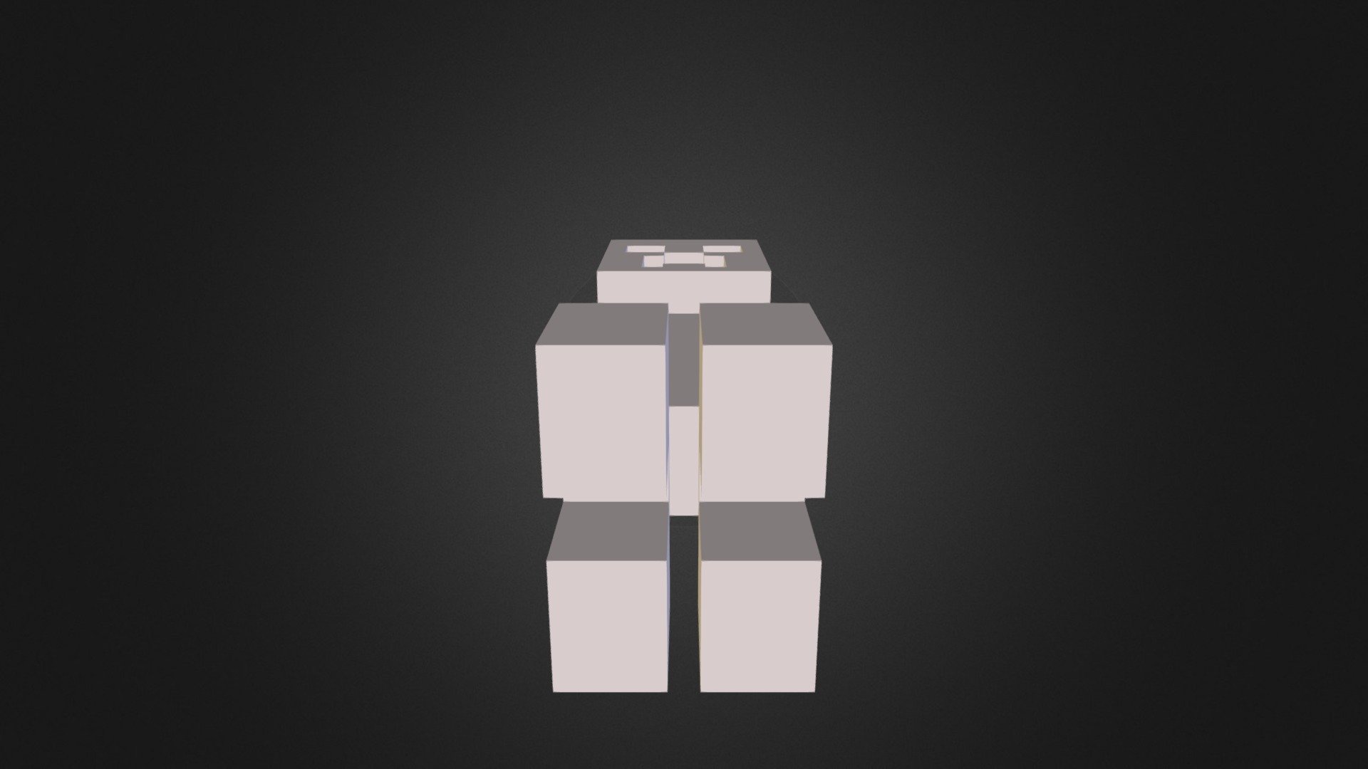 Minecraft Creeper with face - 3D model by 3dindustries [3e7ce7c ...