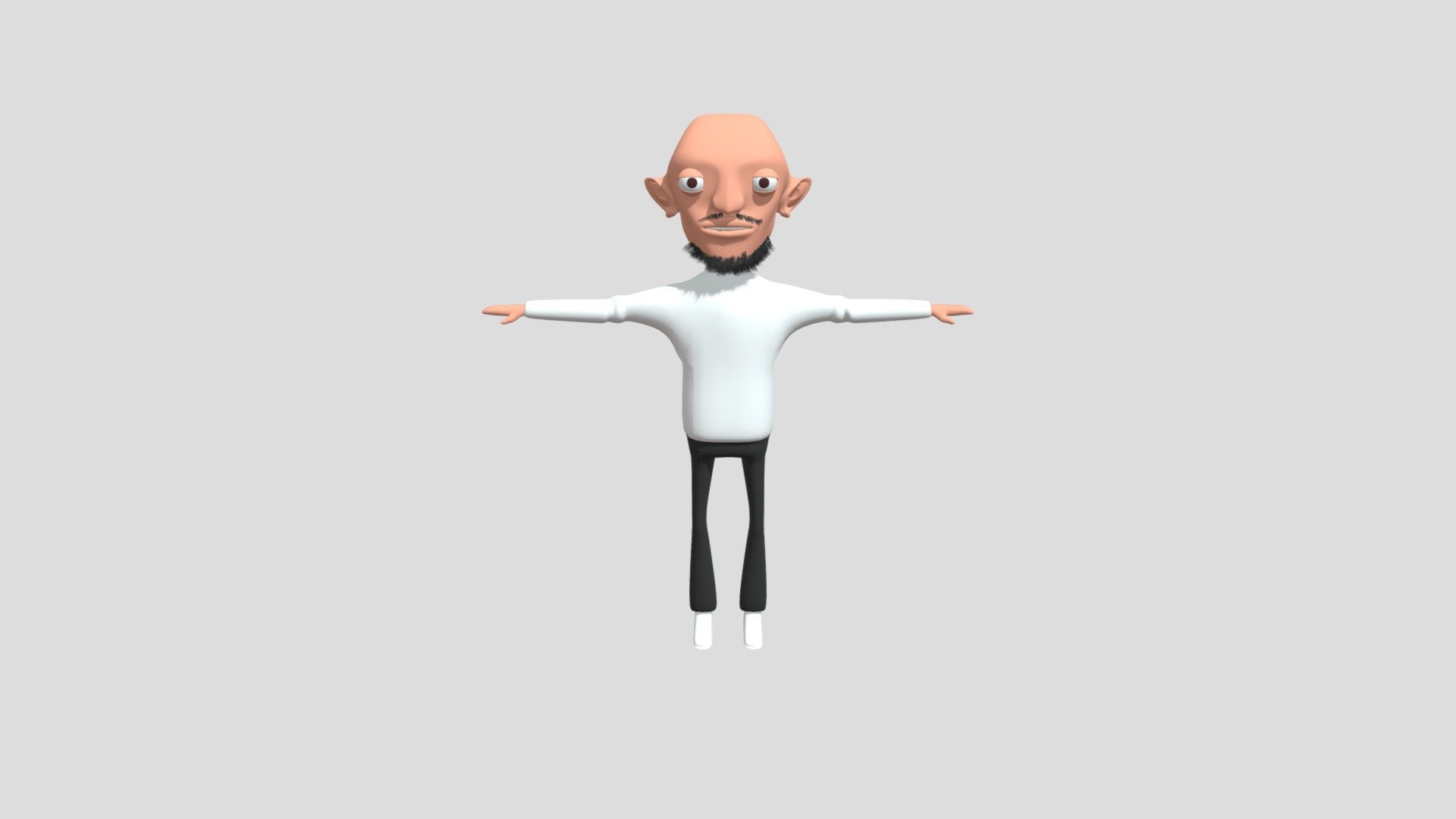 RIG- Dude- Figure Char Features-HAI Rdetail - 3D model by ...