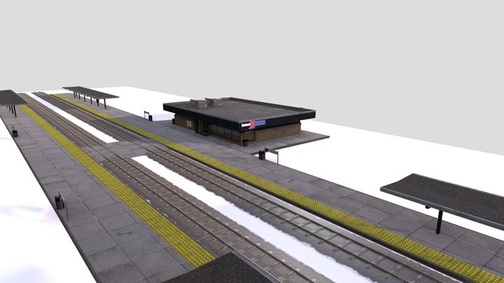 Train-station 3D models - Sketchfab