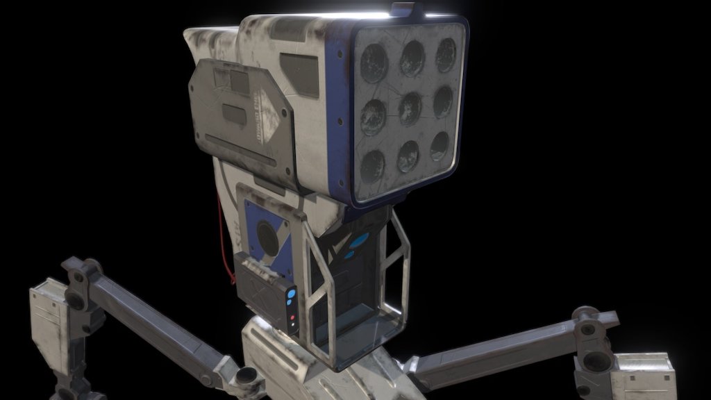 Missile Sentry Turret - 3D model by jcowin94 [3e7f6eb] - Sketchfab