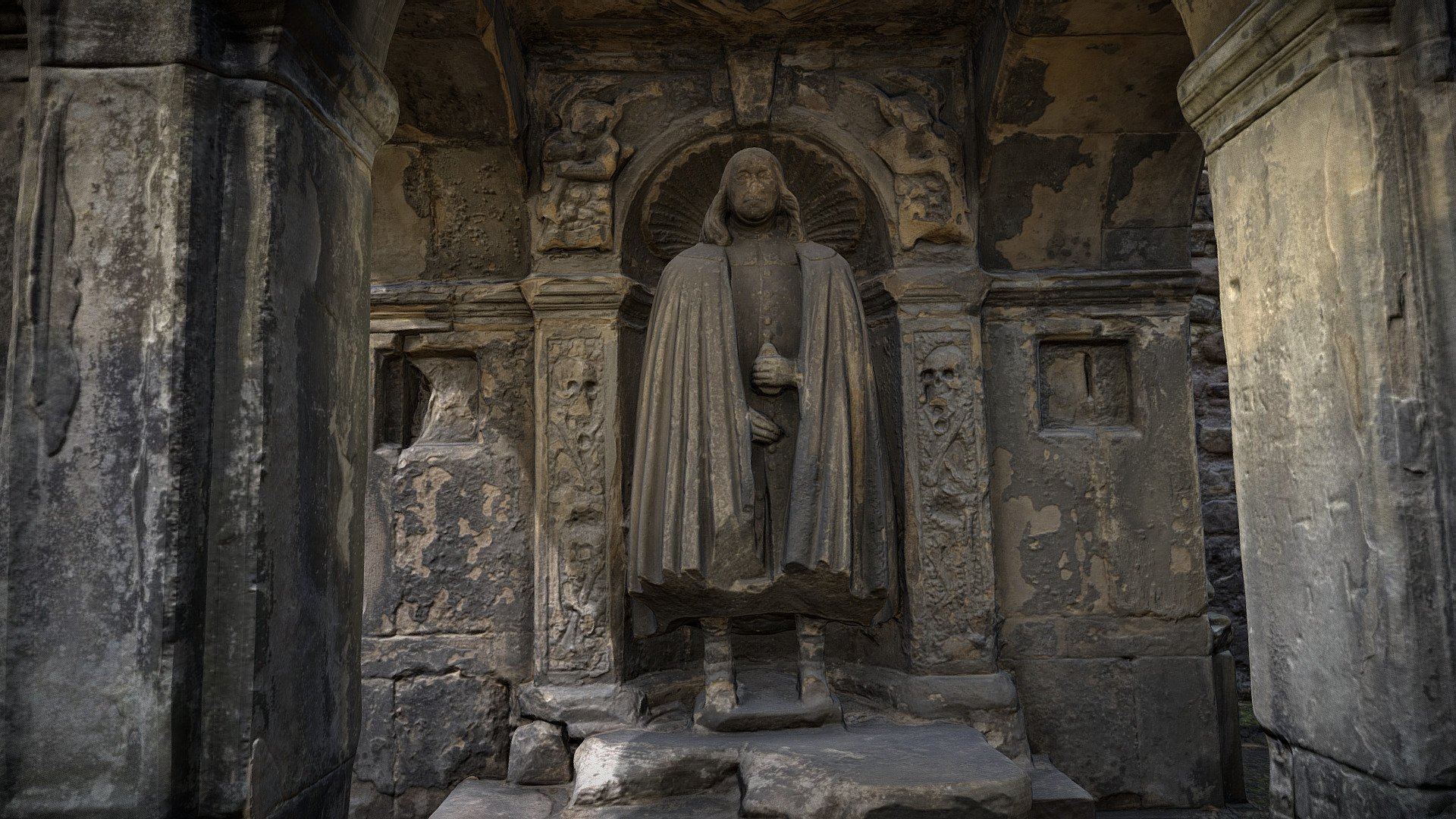 Greyfriars Kirkyard |John Bayne Of Pitcairlie F3 - 3D model by AOC ...