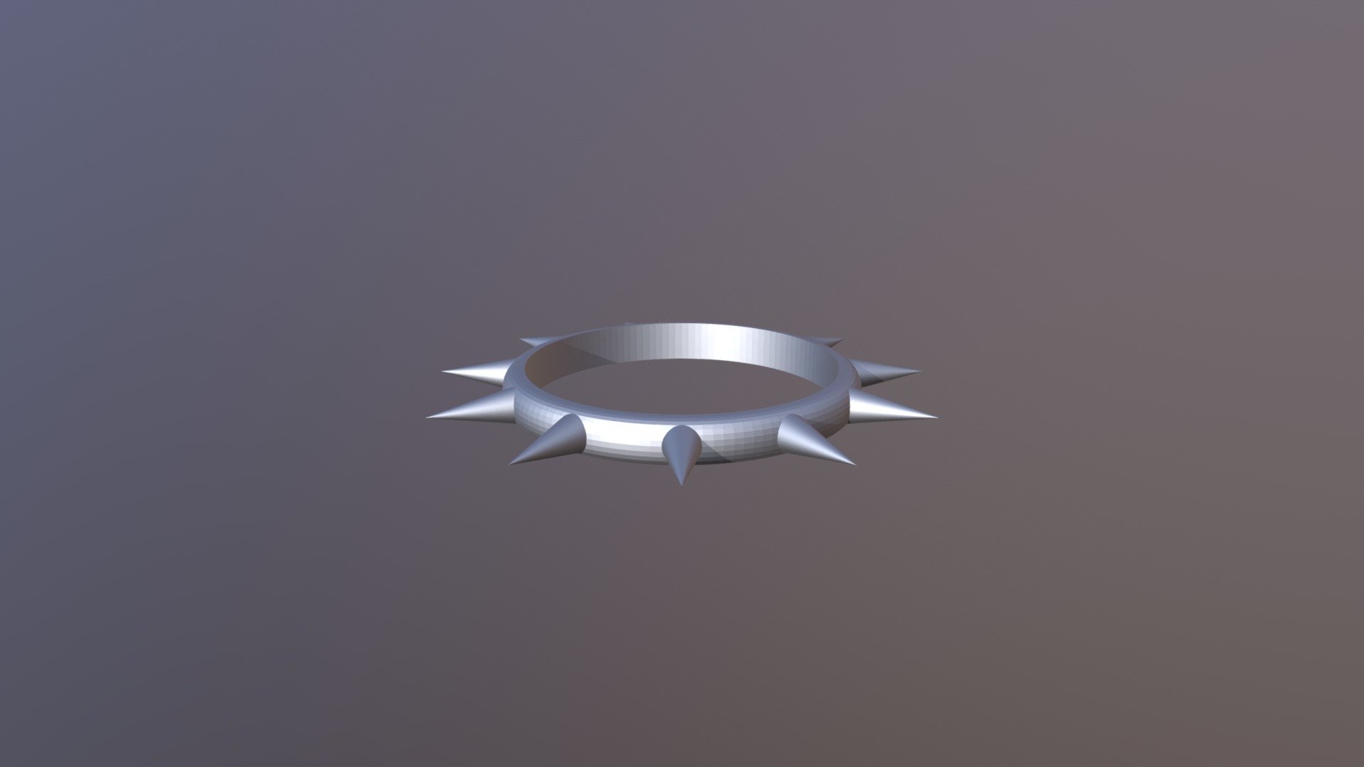 Spiked Ring 2 - 3D model by MrSludge [3e80d8d] - Sketchfab
