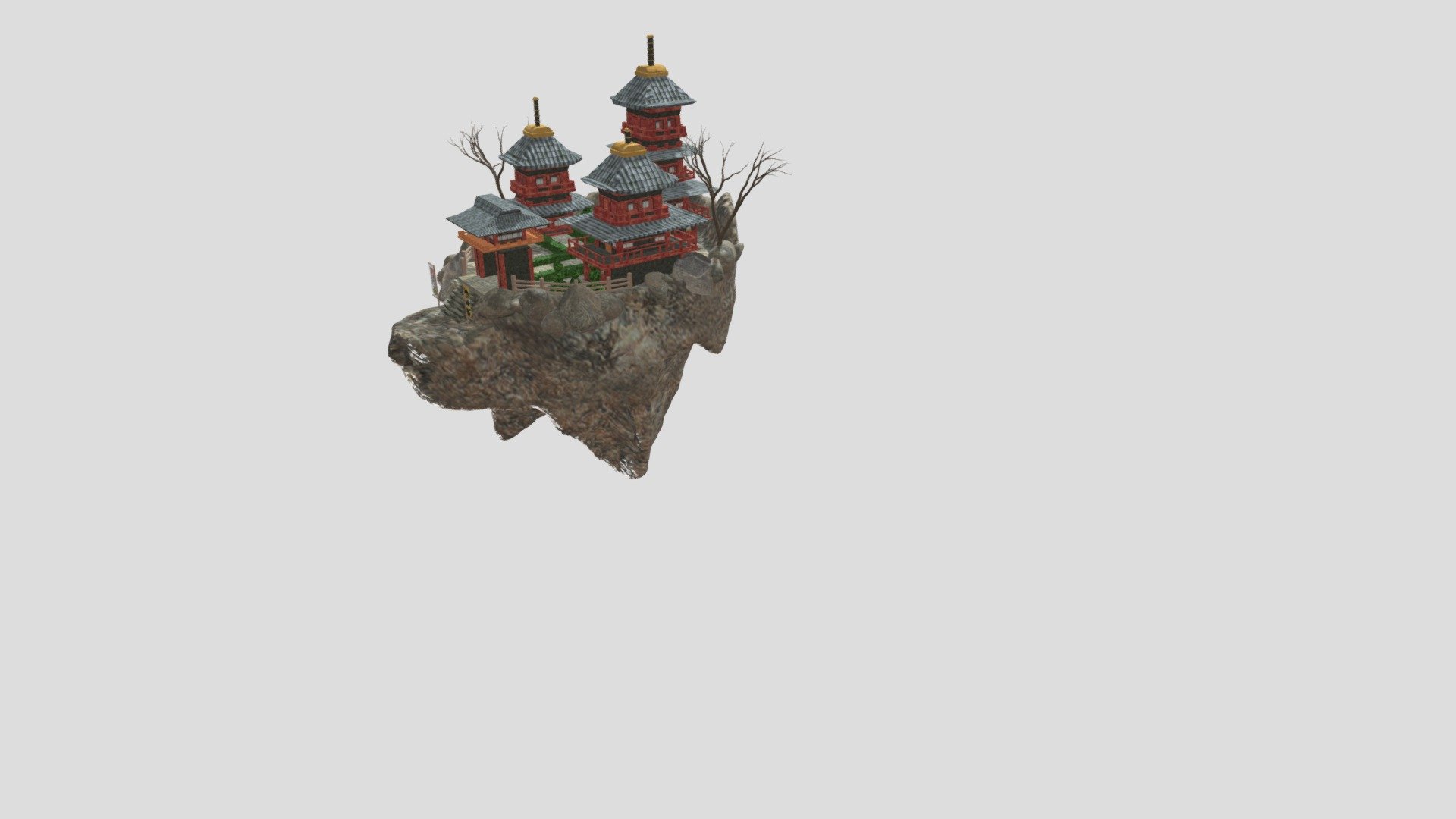 Environment Japanese Blender - Download Free 3D model by ...