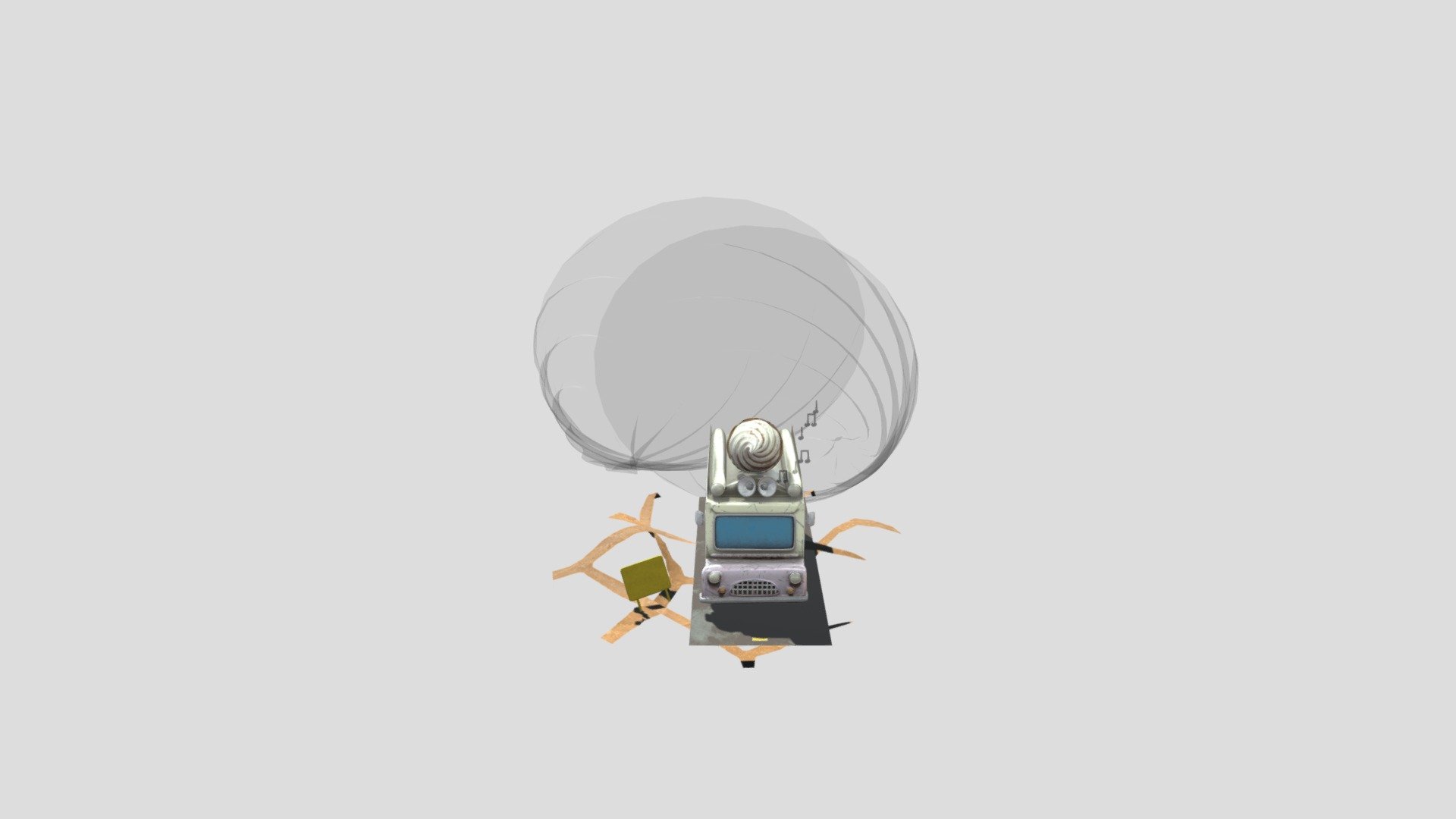 Mr Whippy Post Apocalypse - 3D model by angeliquestjorre [3e83fa5 ...