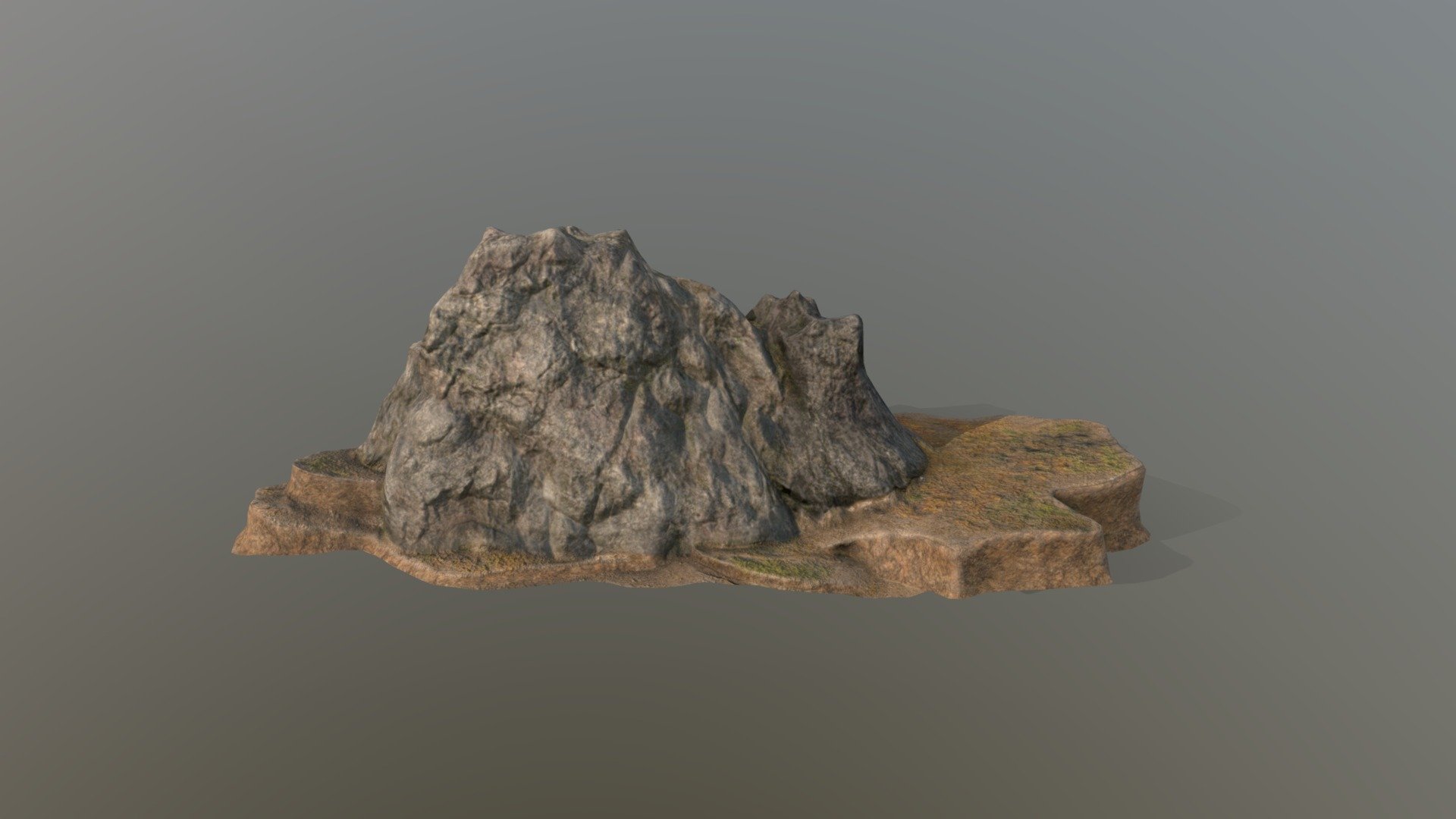 Mountain - 3D model by Alexandr Kuzmin (@iiialastariii) [3e84889 ...