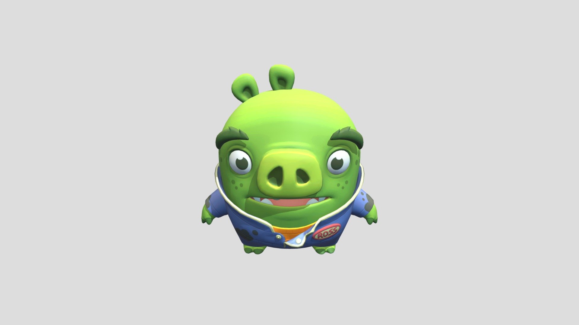 (Bad Piggies 2) Ross Nephew - Download Free 3D model by albanoibe ...